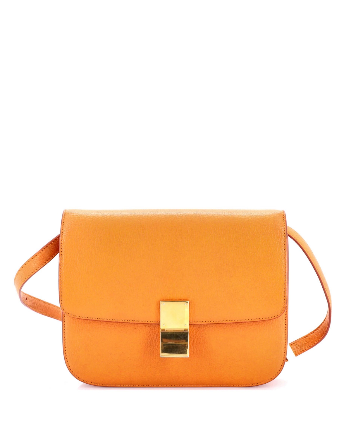 Click here for Pre-Owned Celine Medium Classic Box Bag Grainy Lea... prices