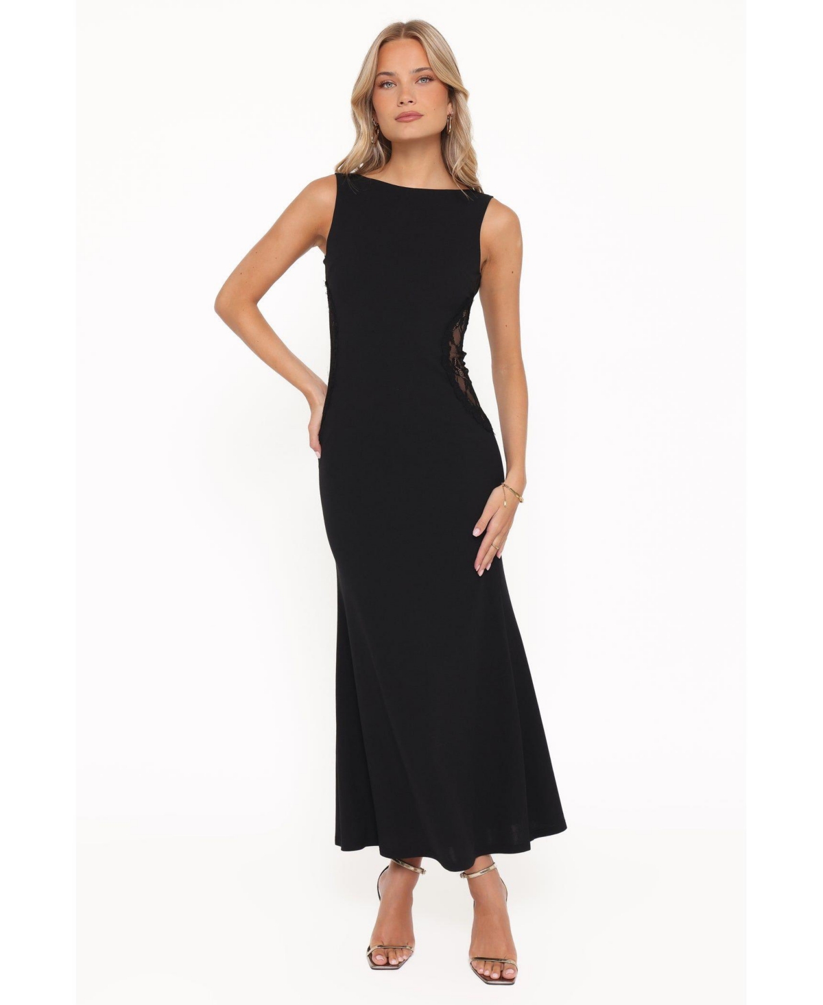 Click here for Petal and Pup Womens Kadija Maxi Dress - Black prices