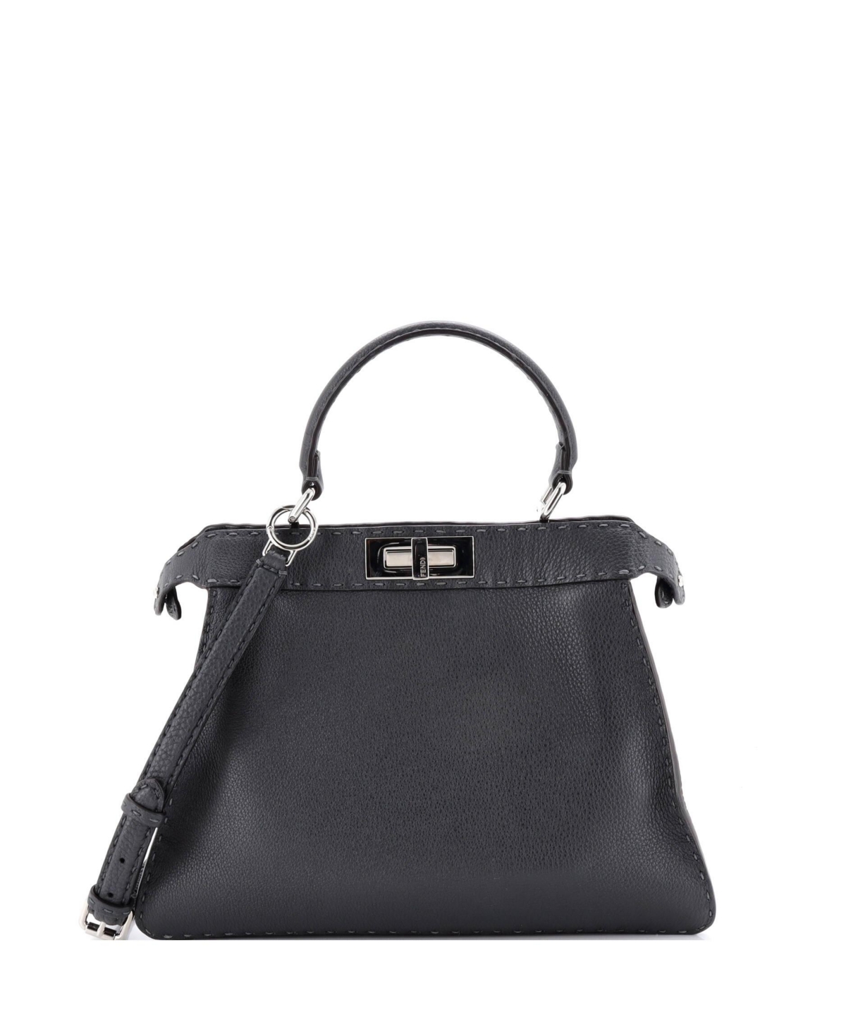 Click here for Pre-Owned Fendi Medium Selleria Peekaboo ISeeU Bag... prices