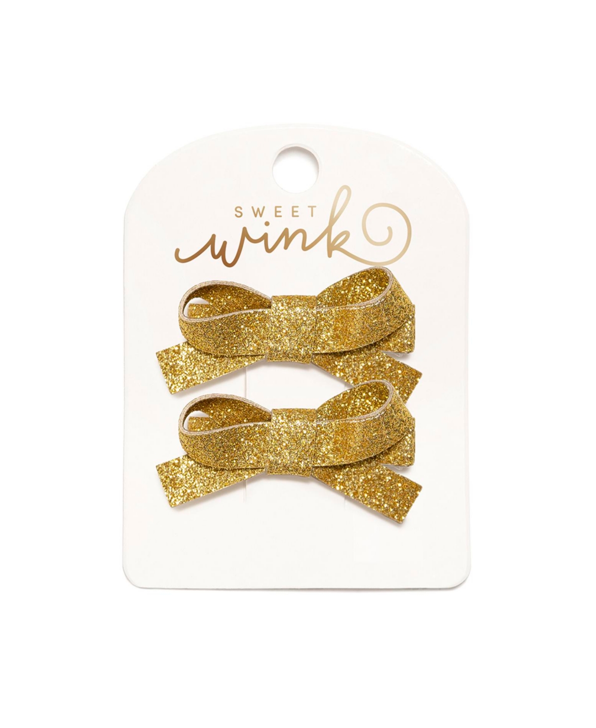 Click here for Sweet Wink Little and Big Girls Gold Sparkle Bow C... prices