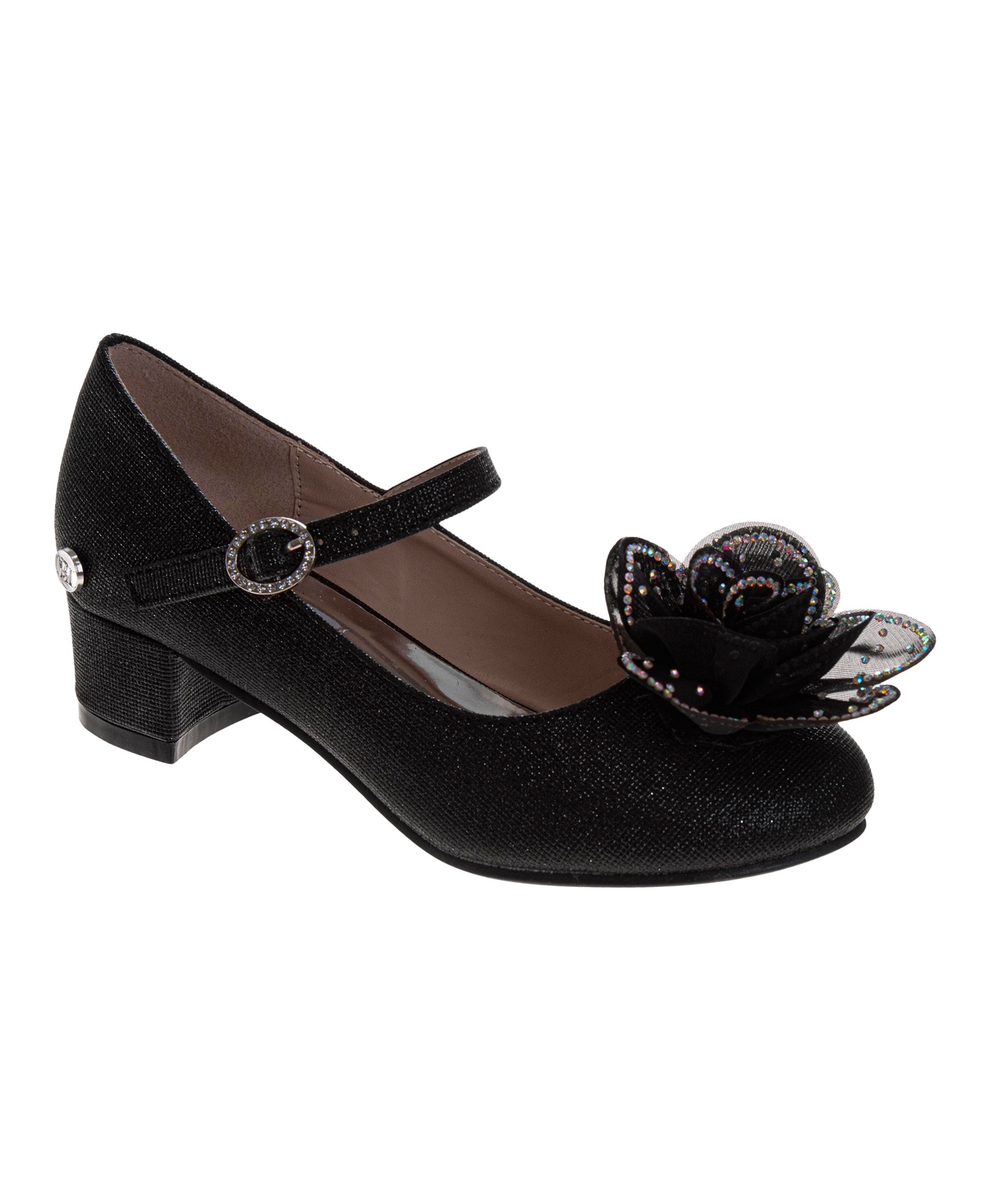 Click here for Badgley Mischka Little Girls Elegant Low Heel Dres... prices