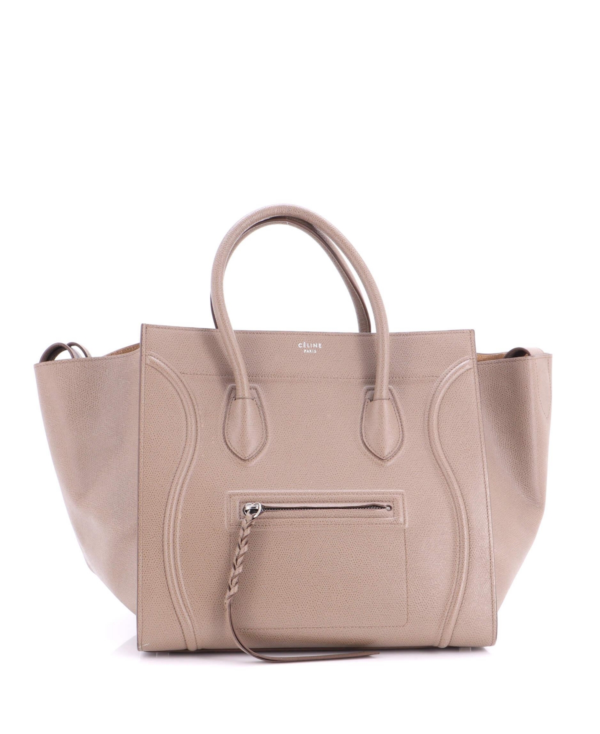 Click here for Pre-Owned Celine Medium Phantom Bag Grainy Leather... prices