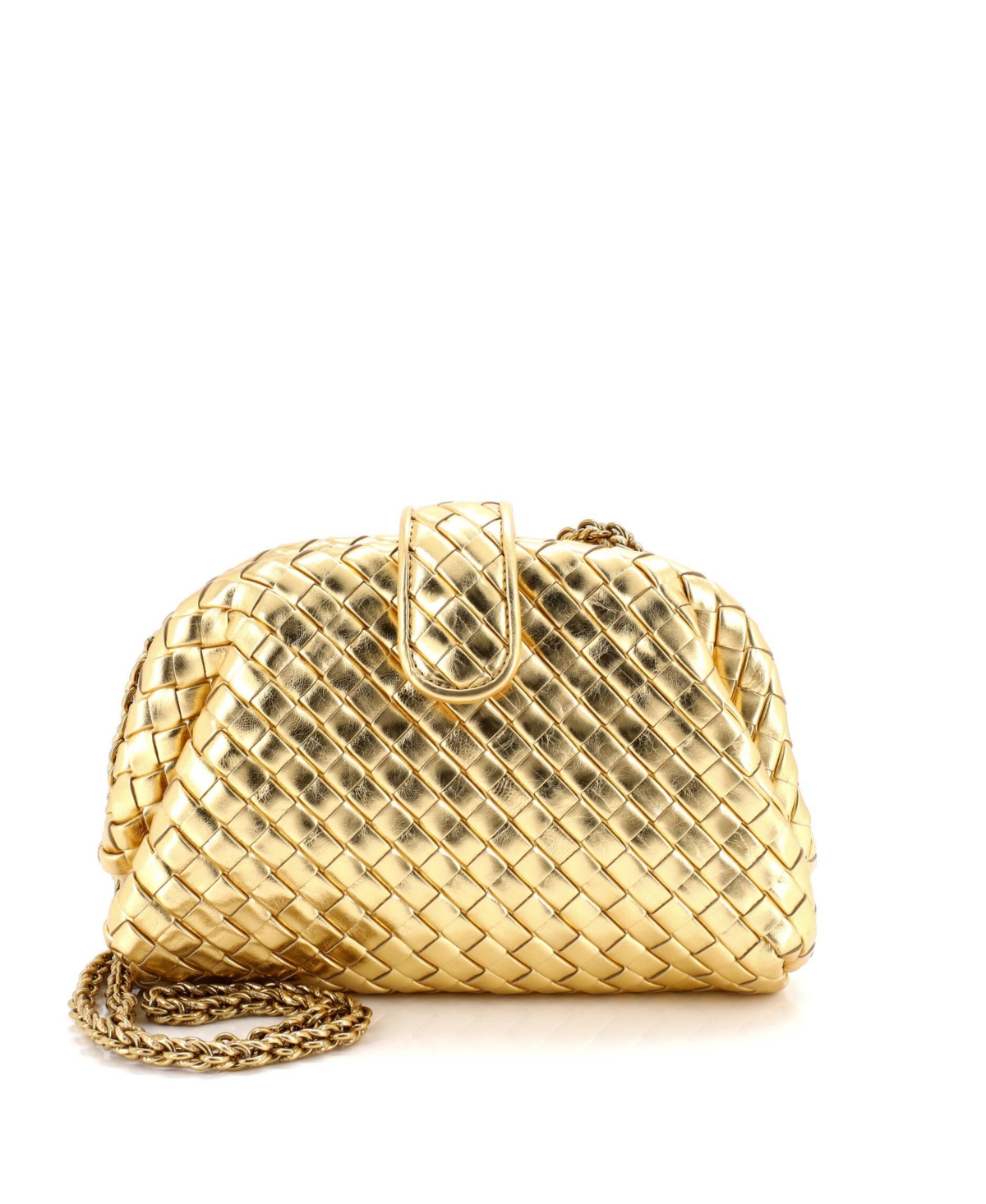 Click here for Pre-Owned Bottega Veneta Teen Lauren 1980 Clutch w... prices