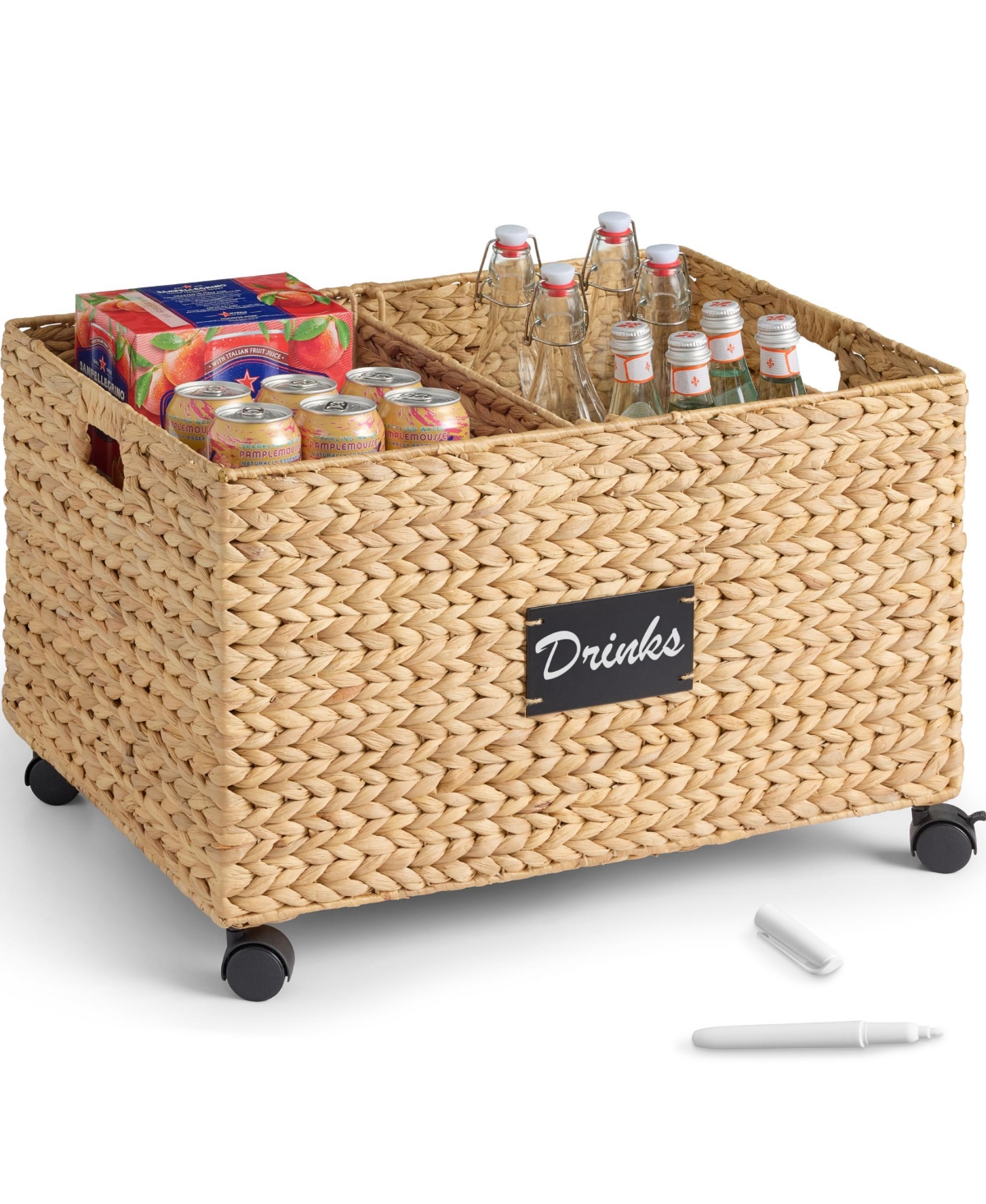 Click here for Best Choice Products Rolling Pantry Storage Basket... prices