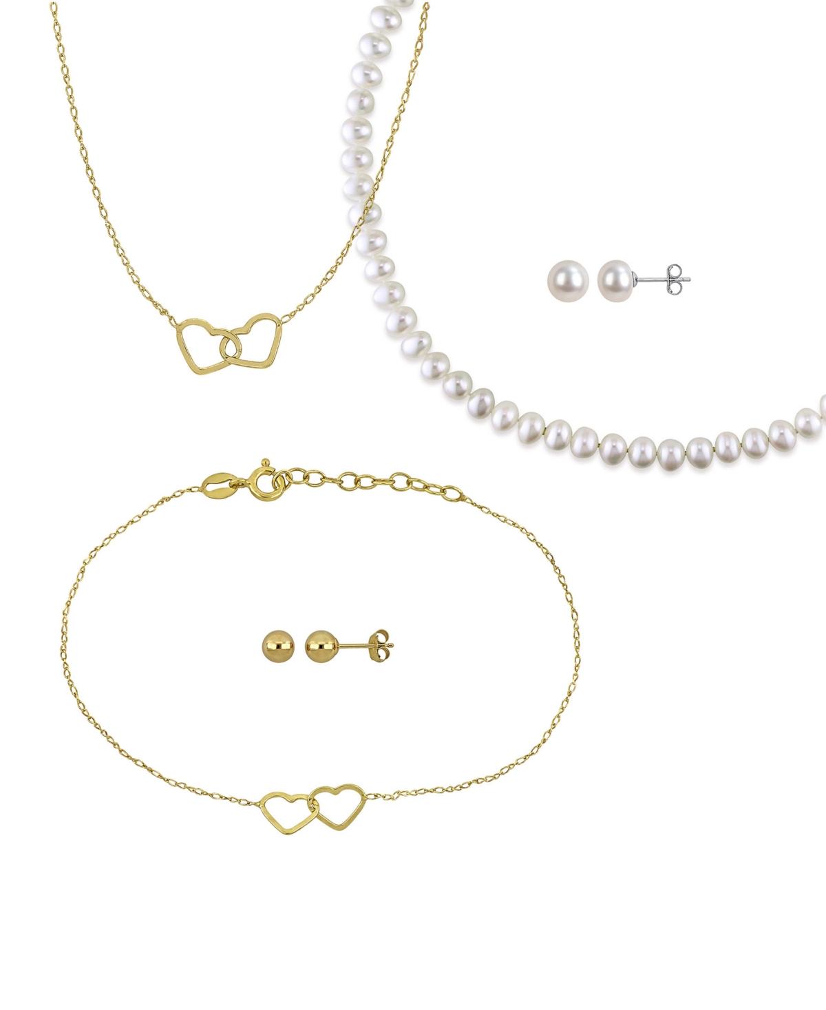 Click here for Macys 5-Piece Jewelry Gift Set in 18k Flash Plated... prices