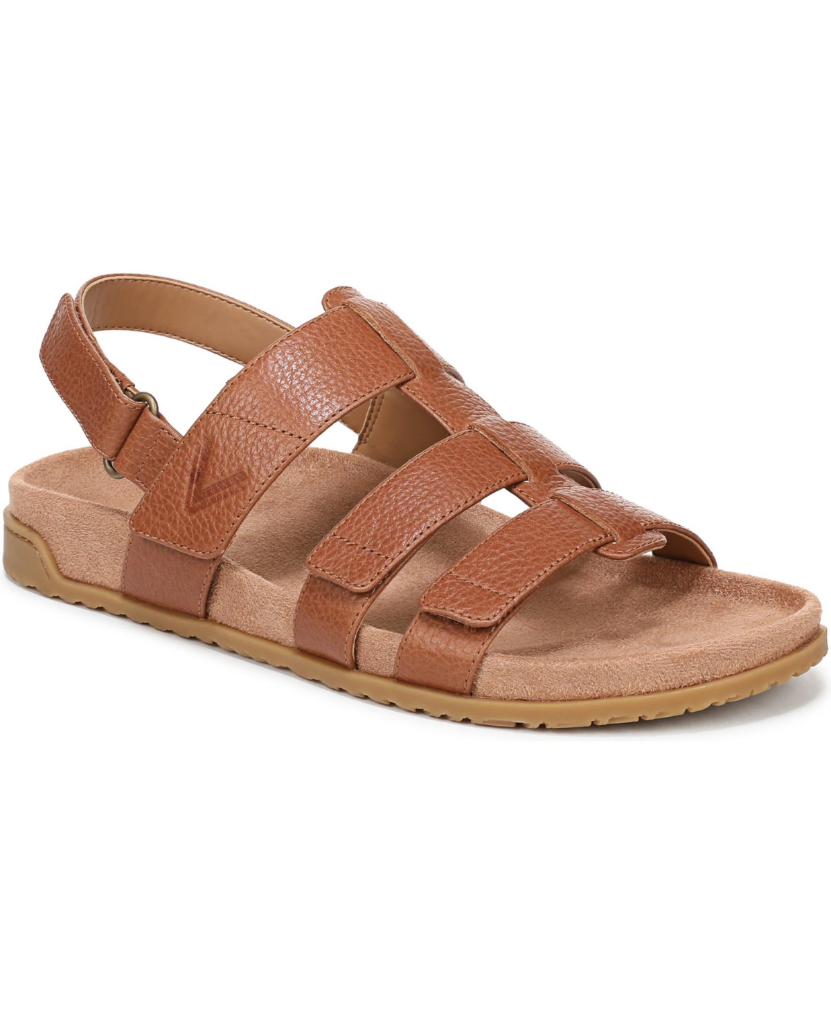 Click here for Vionic Womens Eureka Strappy Sandals - Tan leather prices