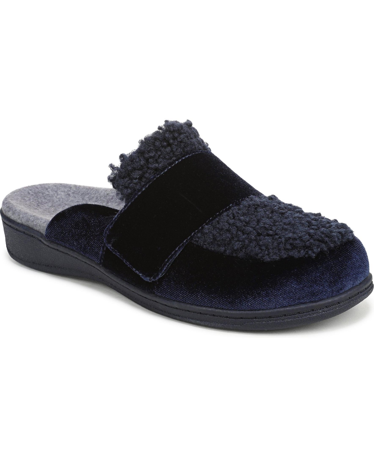 Click here for Vionic Womens Gemma Ii Mule Slippers - Navy blazer... prices