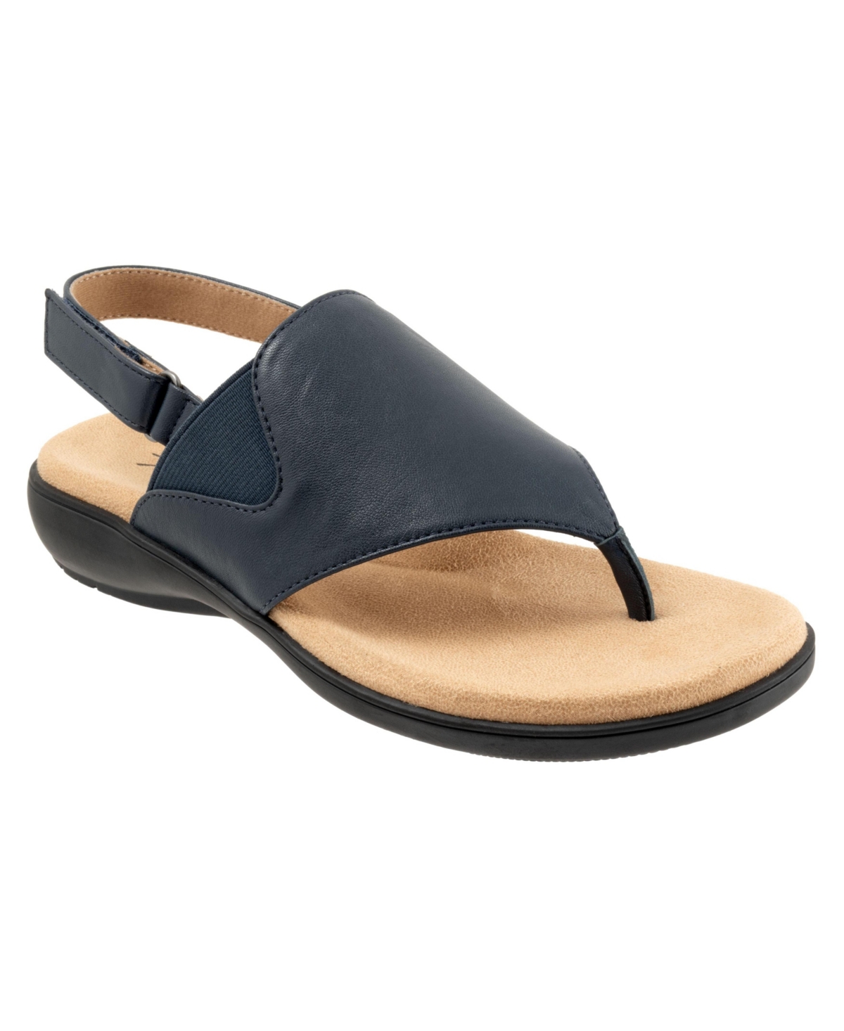 Click here for Trotters Womens Roxana Sandal - Navy prices