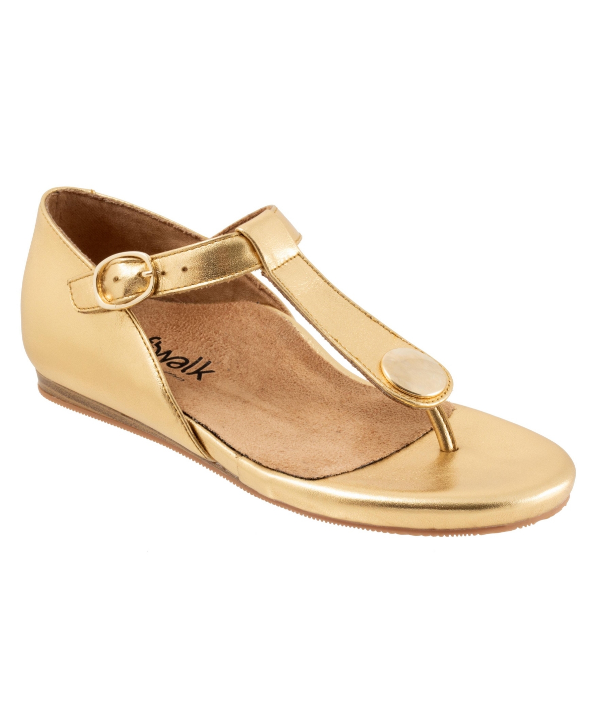 Click here for Softwalk Womens Charlotte Sandal - Gold prices