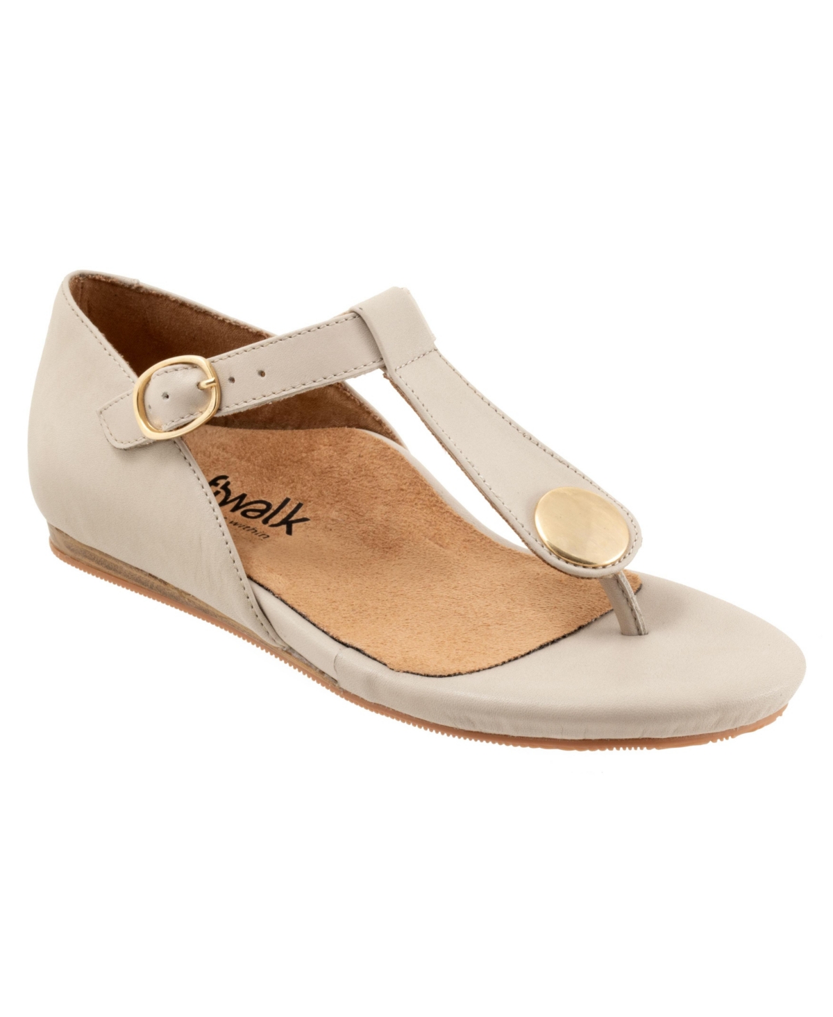 Click here for Softwalk Womens Charlotte Sandal - Ivory prices