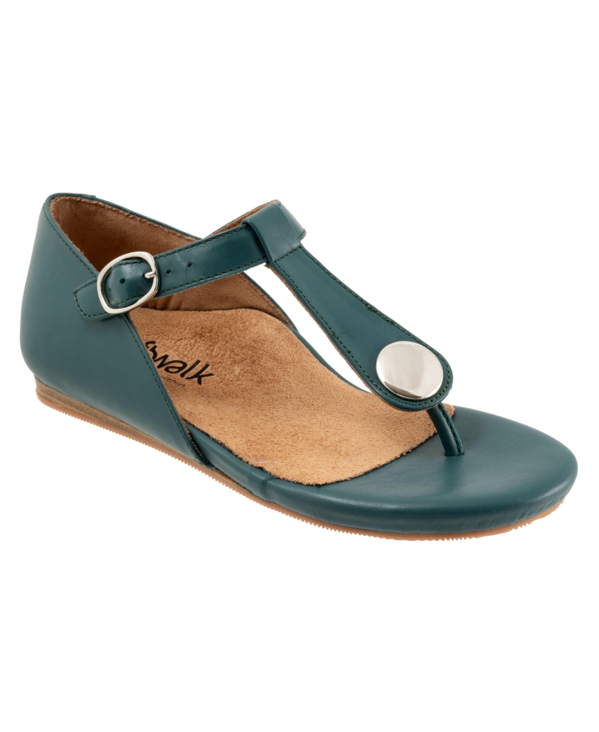 Click here for Softwalk Womens Charlotte Sandal - Teal prices