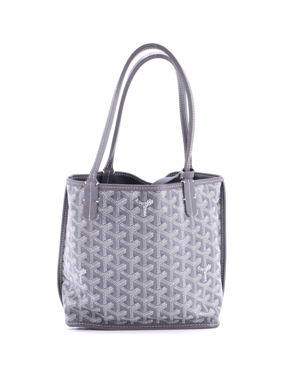 Click here for Pre-Owned Goyard Mini Anjou Reversible Tote Coated... prices