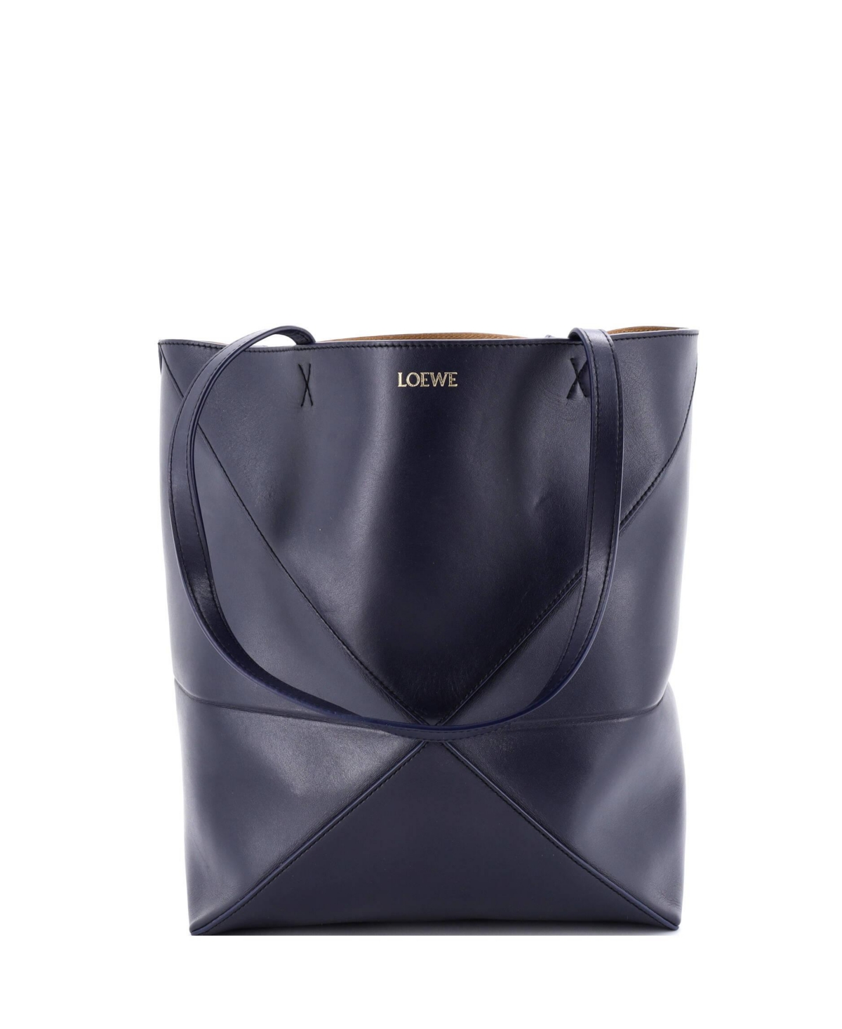 Click here for Pre-Owned Loewe Medium Puzzle Fold Tote Leather -... prices