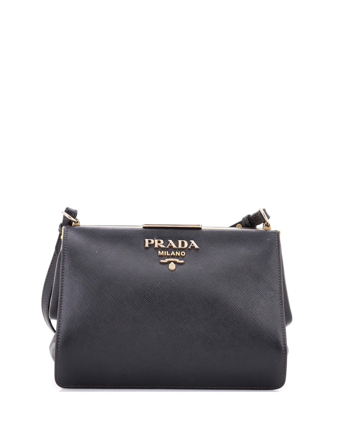 Click here for Pre-Owned Prada Small Light Frame Shoulder Bag Saf... prices