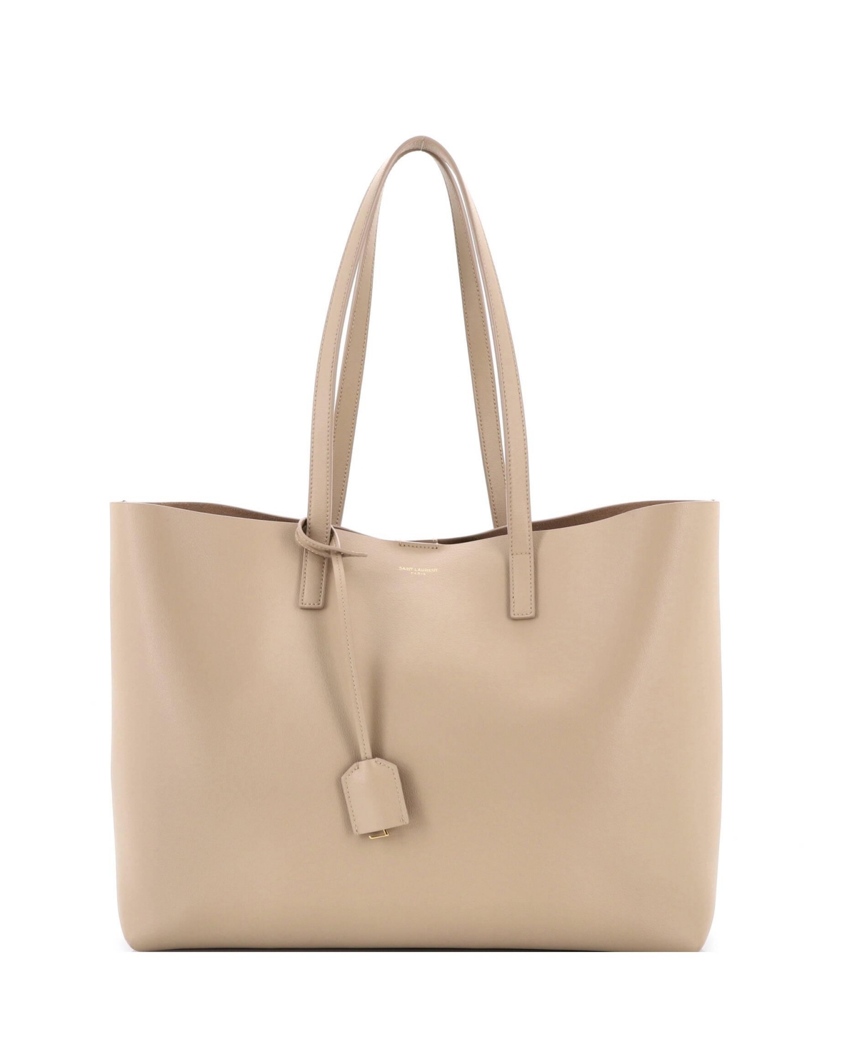 Click here for Pre-Owned Saint Laurent Large Shopper Tote Leather... prices