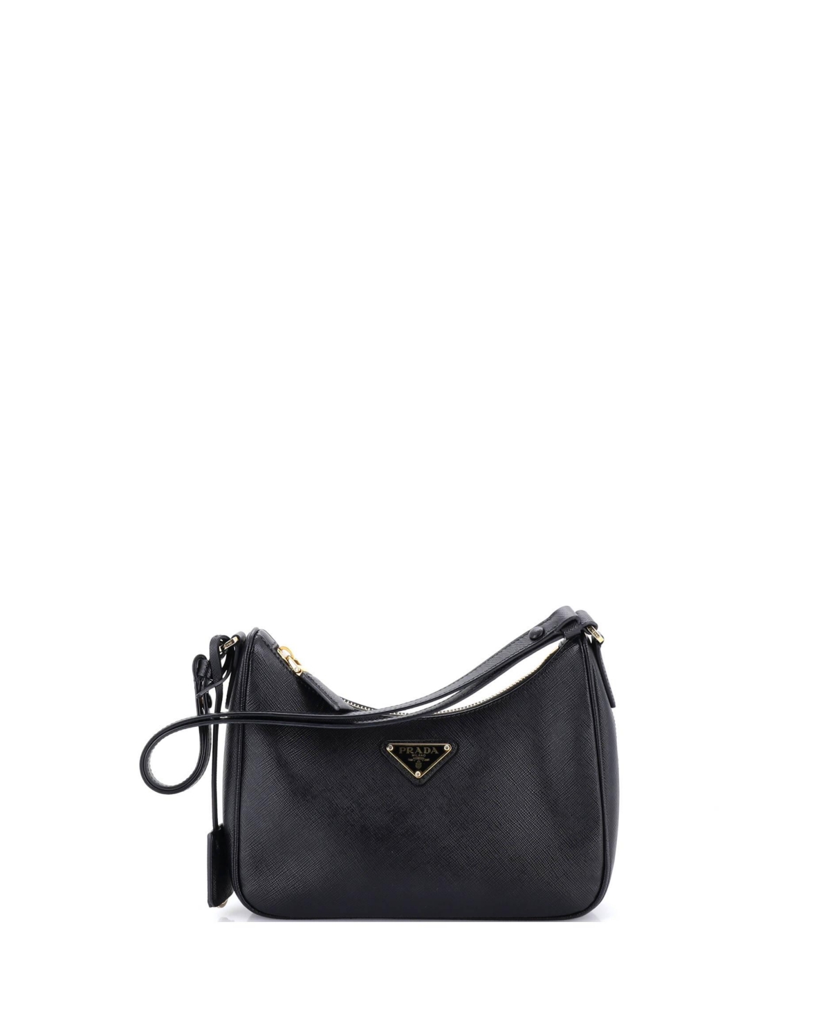 Click here for Pre-Owned Prada Mini Re-Edition Hobo Saffiano Leat... prices