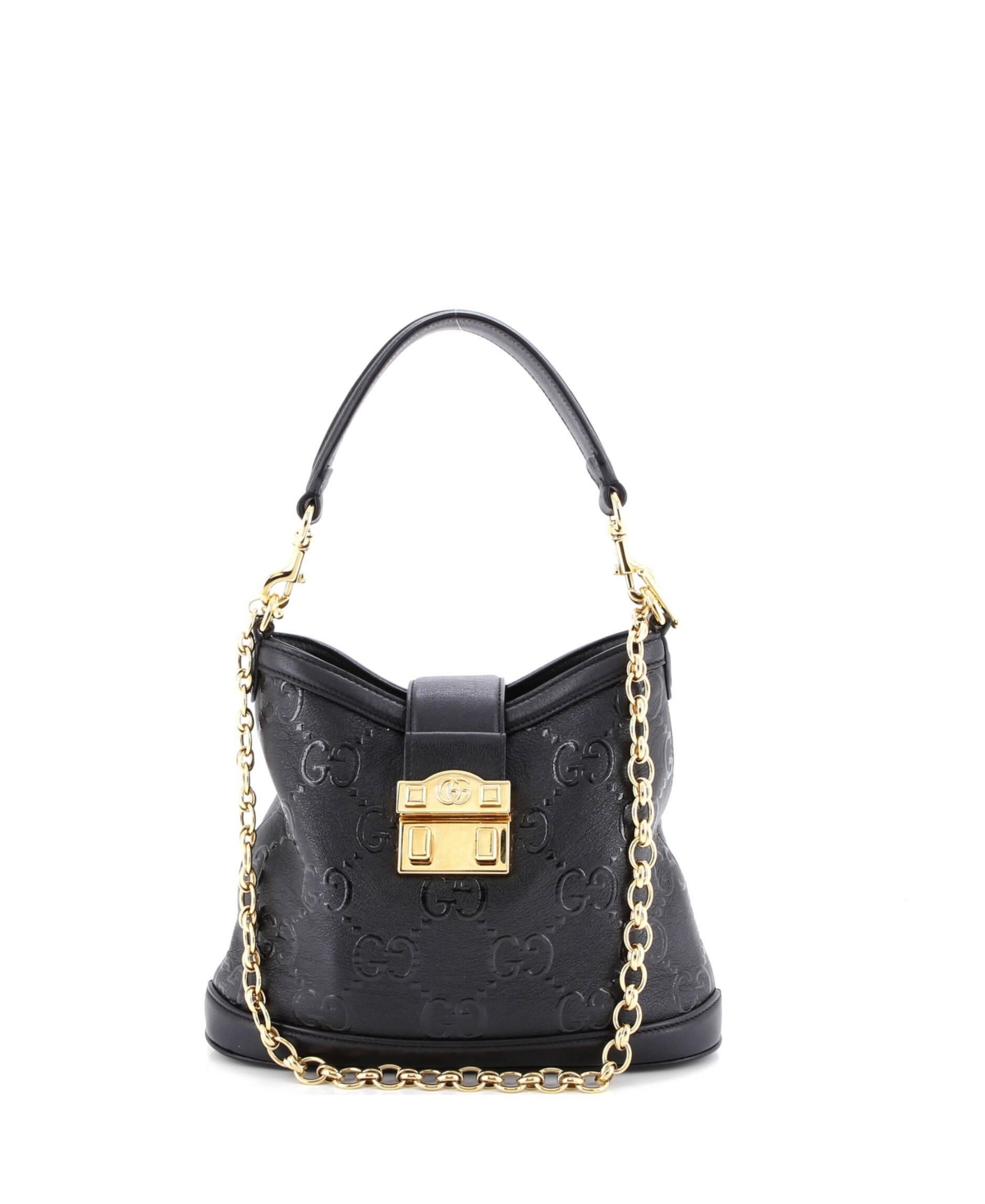 Click here for Pre-Owned Gucci Small Wonka Convertible Top Handle... prices