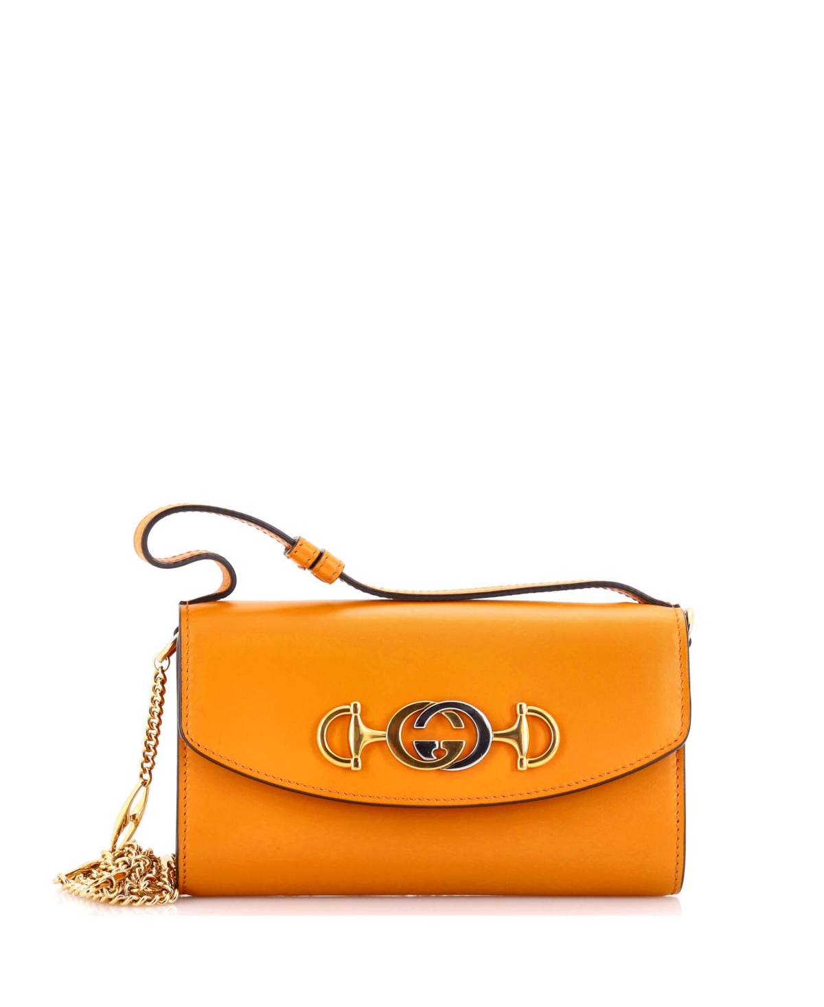 Click here for Pre-Owned Gucci Mini Zumi Shoulder Bag Leather - O... prices