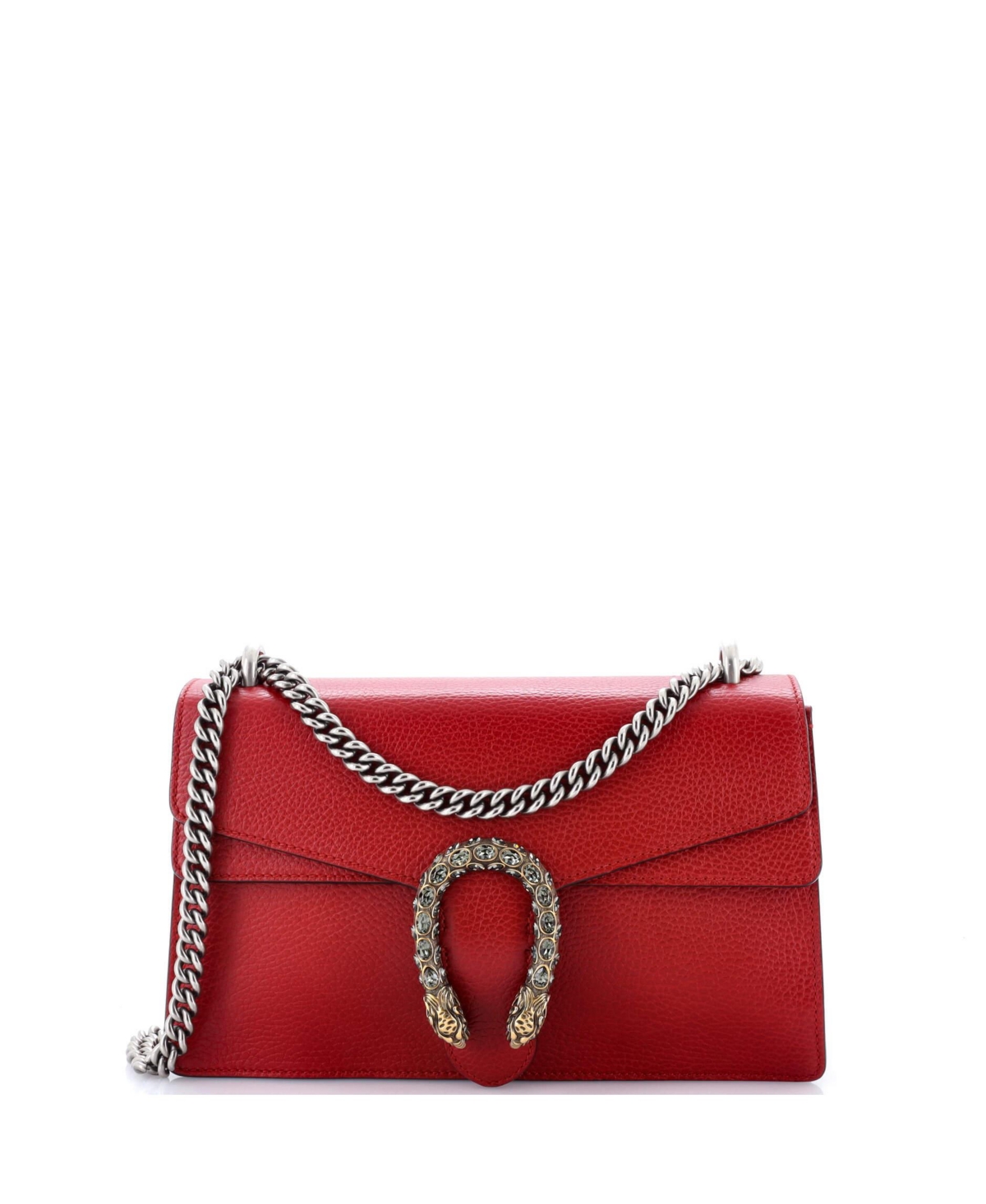 Click here for Pre-Owned Gucci Small Dionysus Bag Leather - Red prices