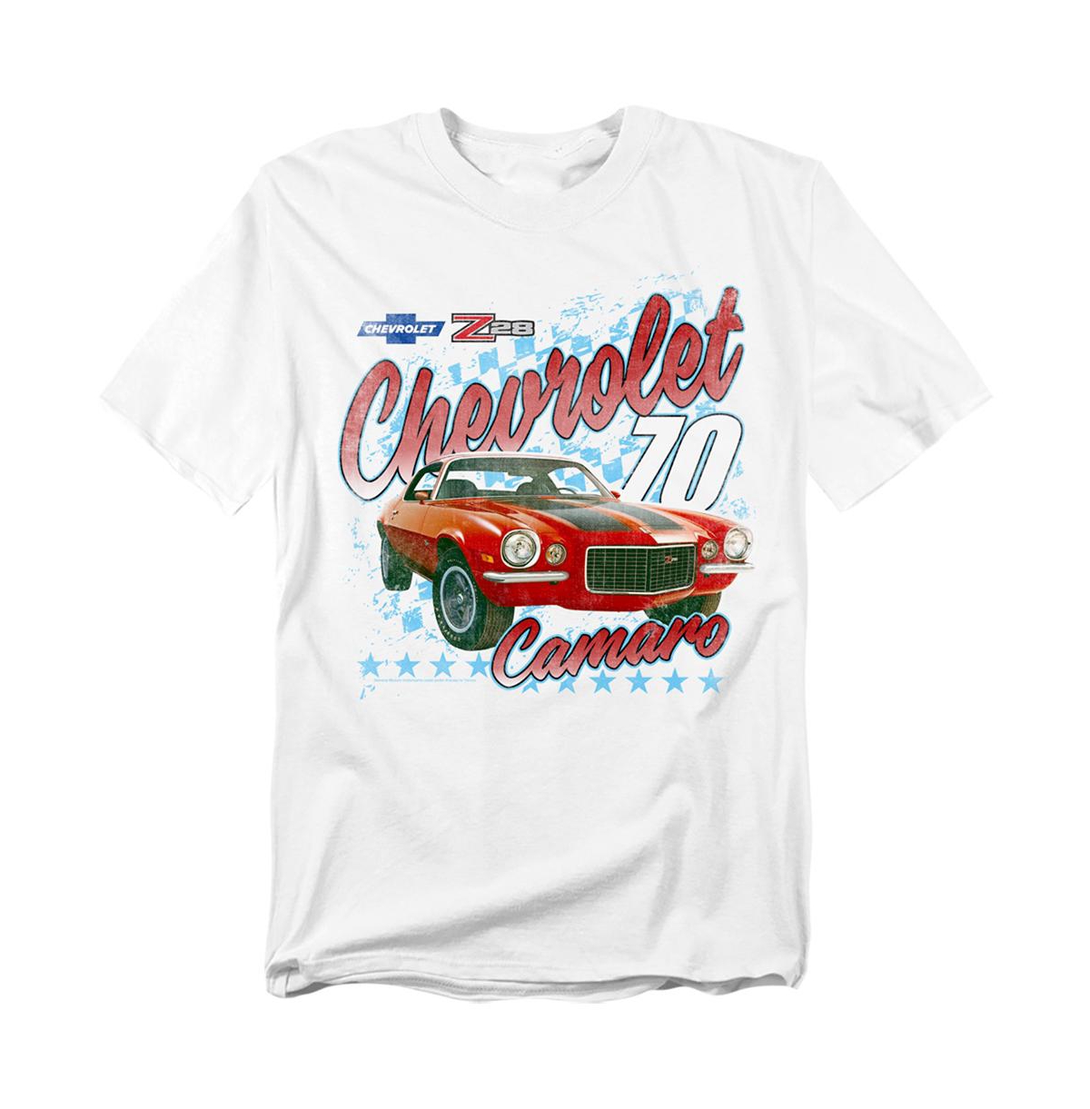 Click here for Corvette Mens Chevrolet Camaro Racer T-Shirt - Whi... prices