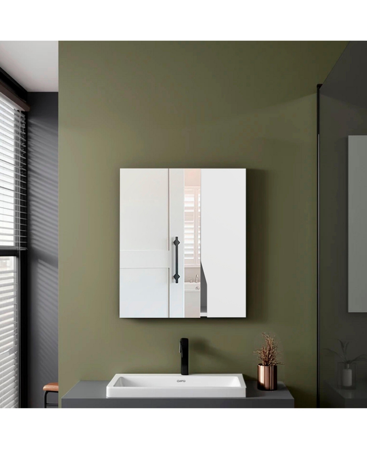 Click here for Depot E-shop Athol Medicine Cabinet - White prices