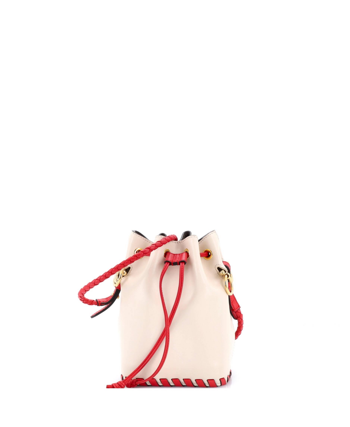 Click here for Pre-Owned Fendi Mini Mon Tresor Bucket Bag Whipsti... prices
