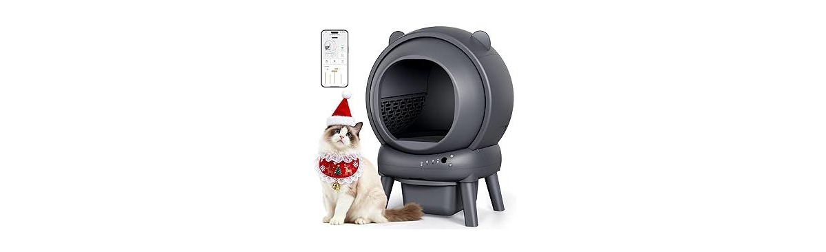 Click here for Cumrige Dual color self cleaning litter box with l... prices