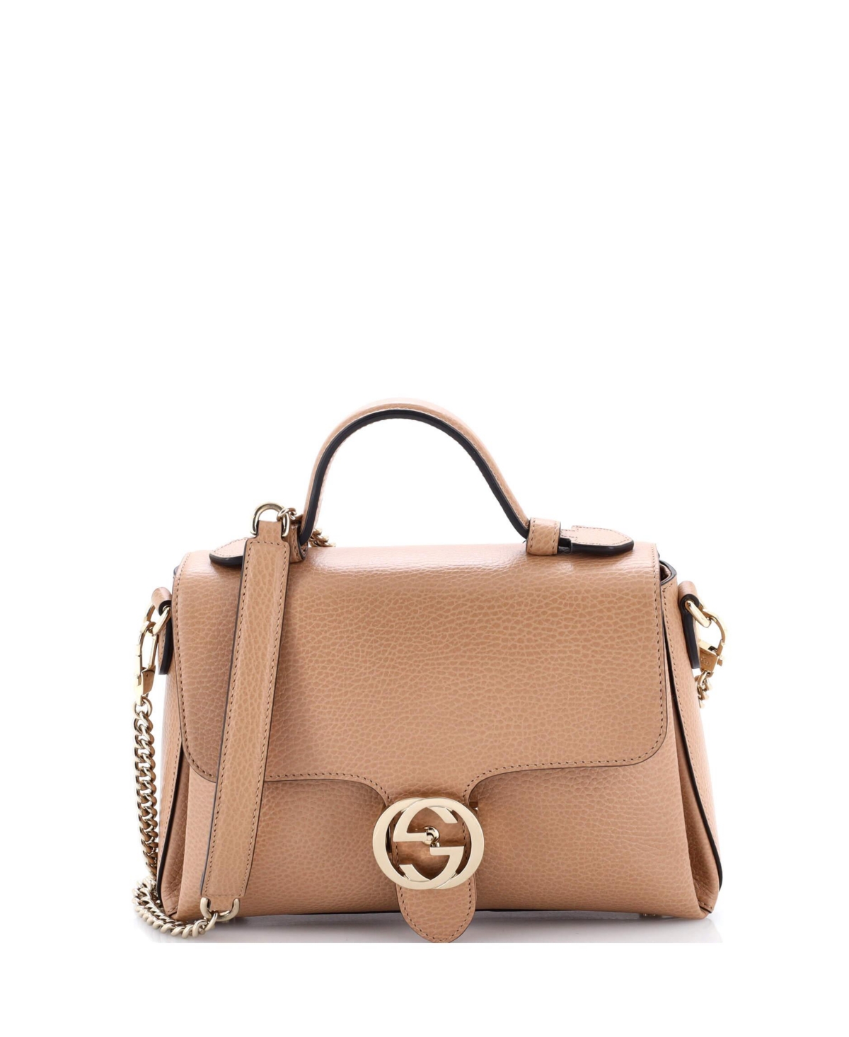 Click here for Pre-Owned Gucci Medium Interlocking Top Handle Bag... prices