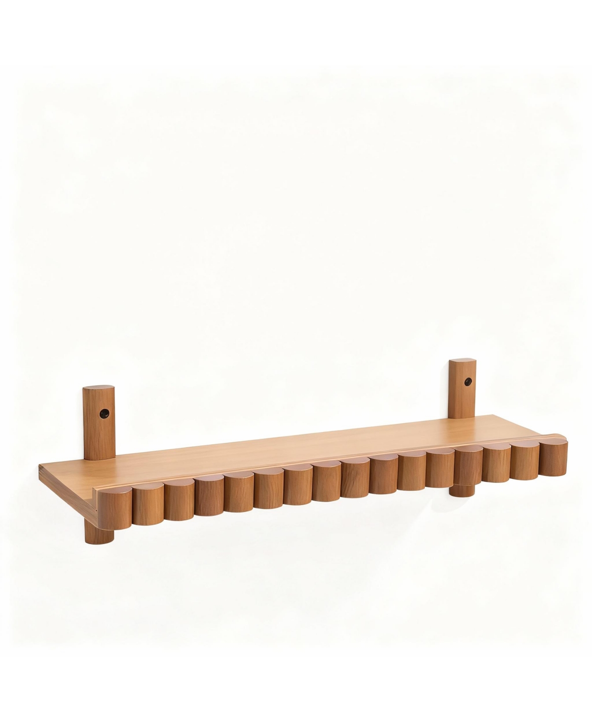 Click here for Yigii Modern Scalloped Wall Shelf for Home Decor prices