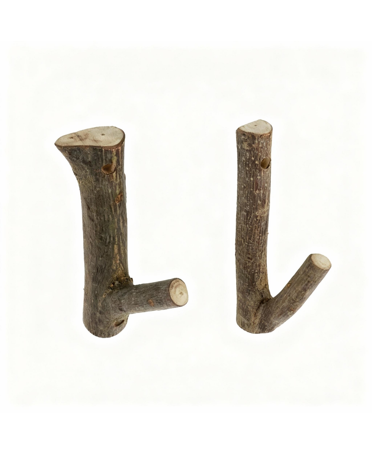 Click here for Yigii 2-Piece Real Wood Branch Wall Hooks with Bar... prices