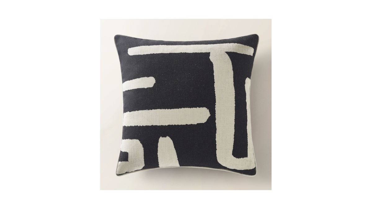 Click here for Rian Dual Side Pillow 22" - Black prices