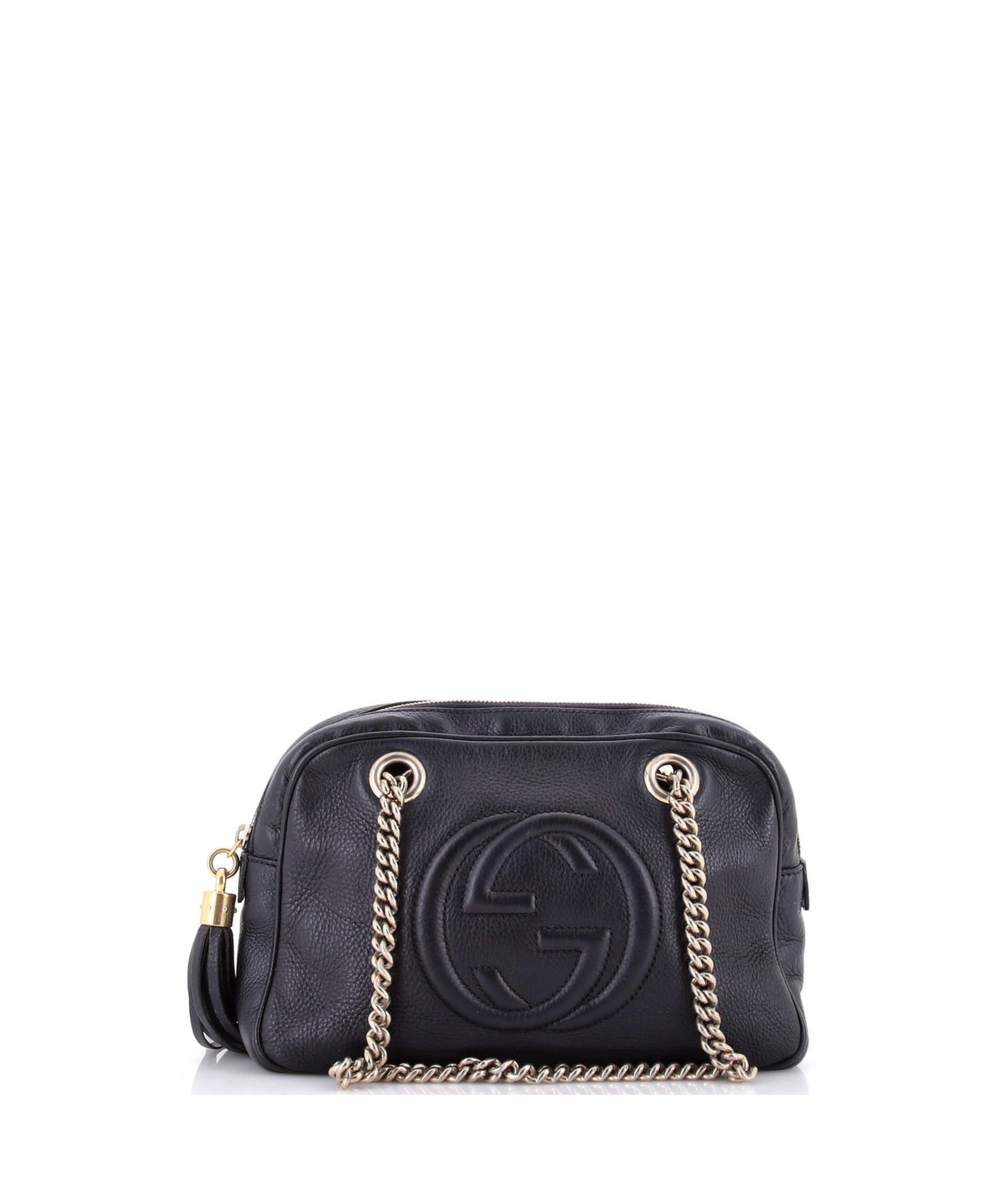 Click here for Pre-Owned Gucci Small Soho Chain Zip Shoulder Bag... prices