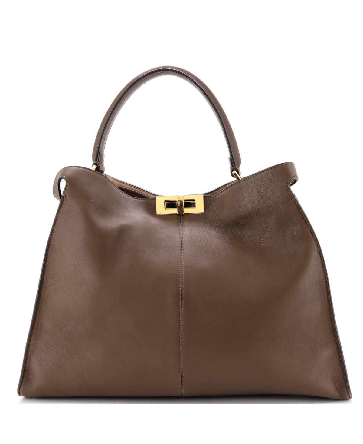 Click here for Pre-Owned Fendi Large Peekaboo X-Lite Bag Leather... prices