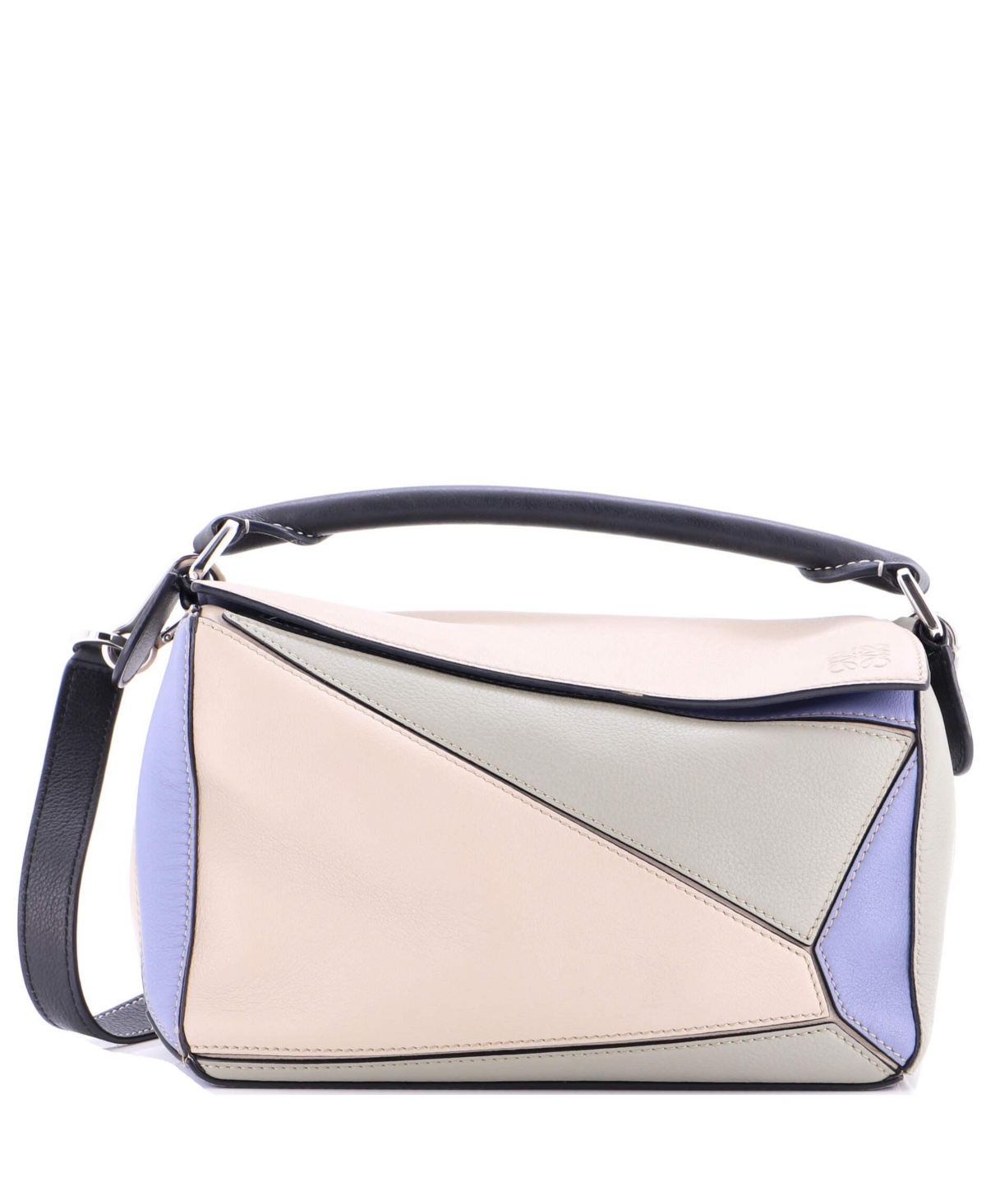 Click here for Pre-Owned Loewe Small Puzzle Bag Leather - Light/p... prices