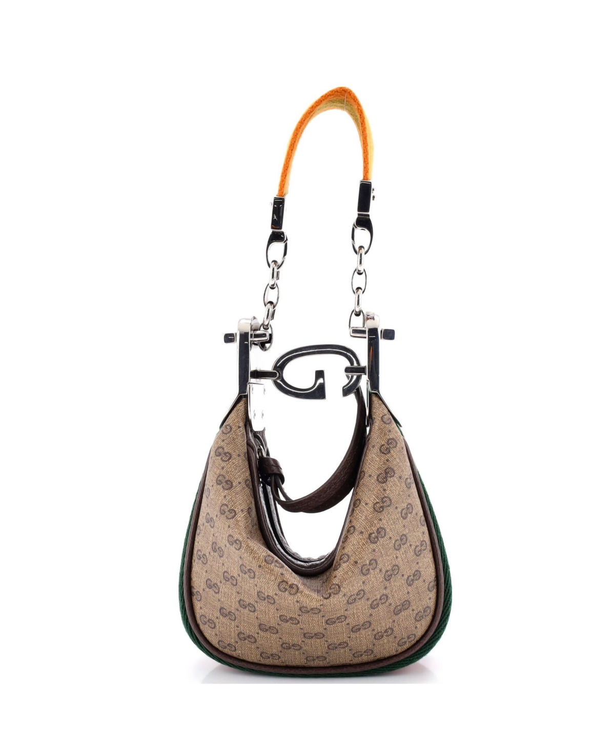 Click here for Pre-Owned Gucci Mini Attache Shoulder Bag Micro Gg... prices