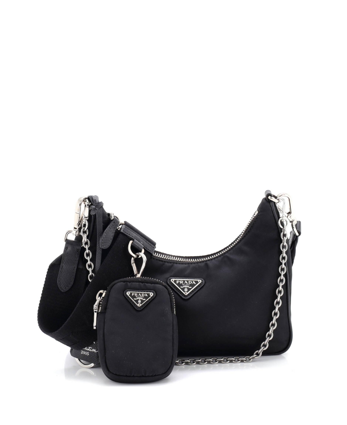 Click here for Pre-Owned Prada Small Re-Edition 2005 Shoulder Bag... prices