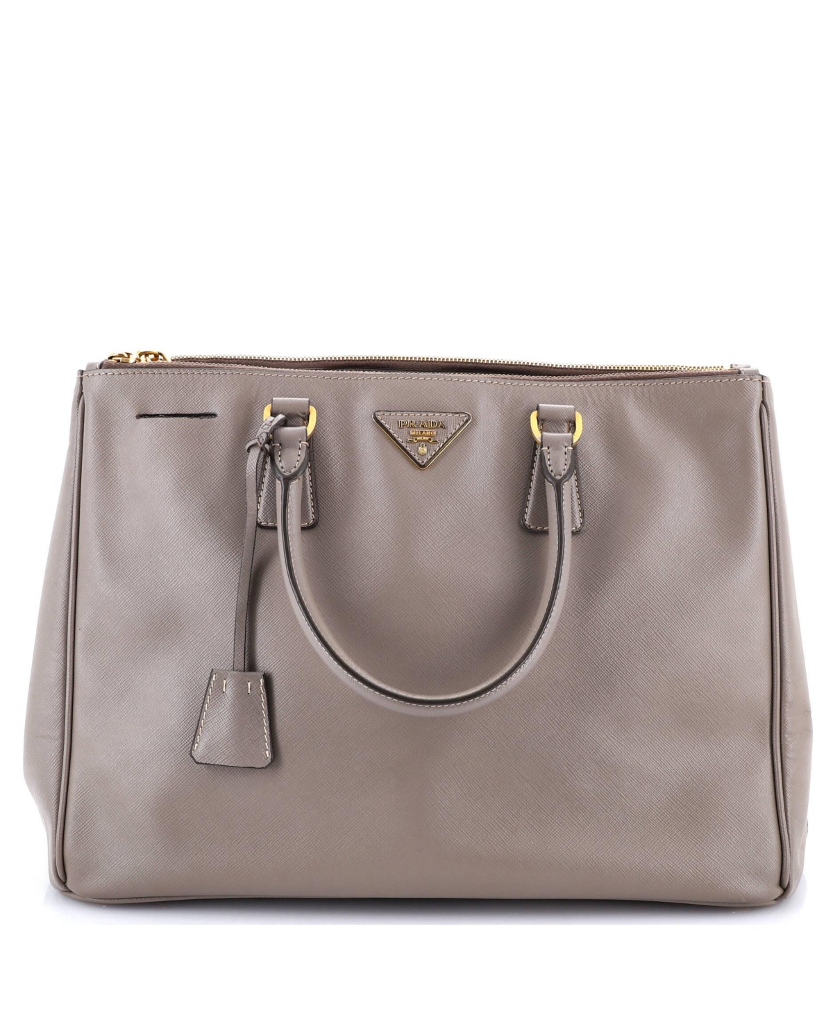 Click here for Pre-Owned Prada Large Double Zip Lux Tote Saffiano... prices