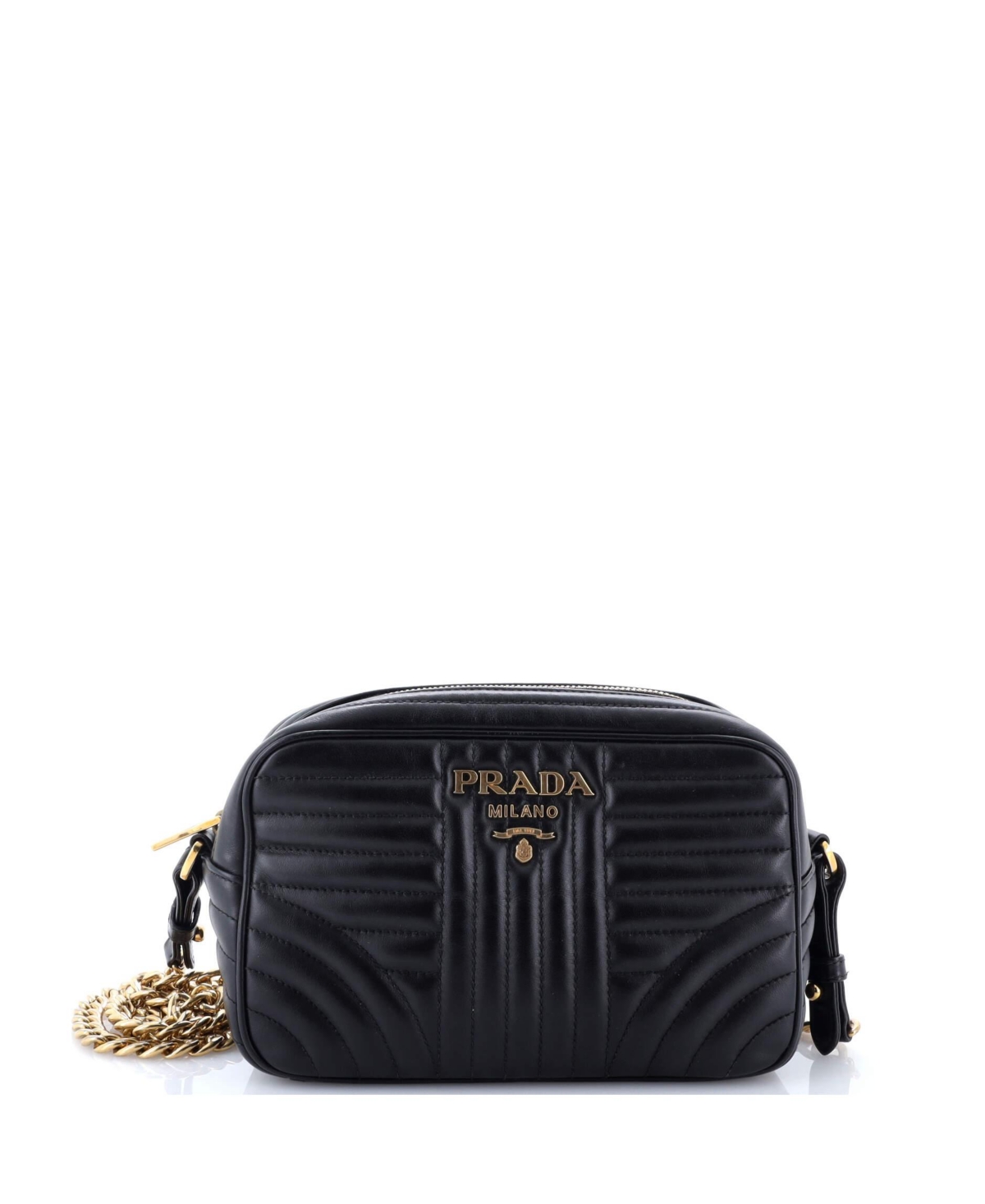 Click here for Pre-Owned Prada Small Camera Bag Diagramme Quilted... prices