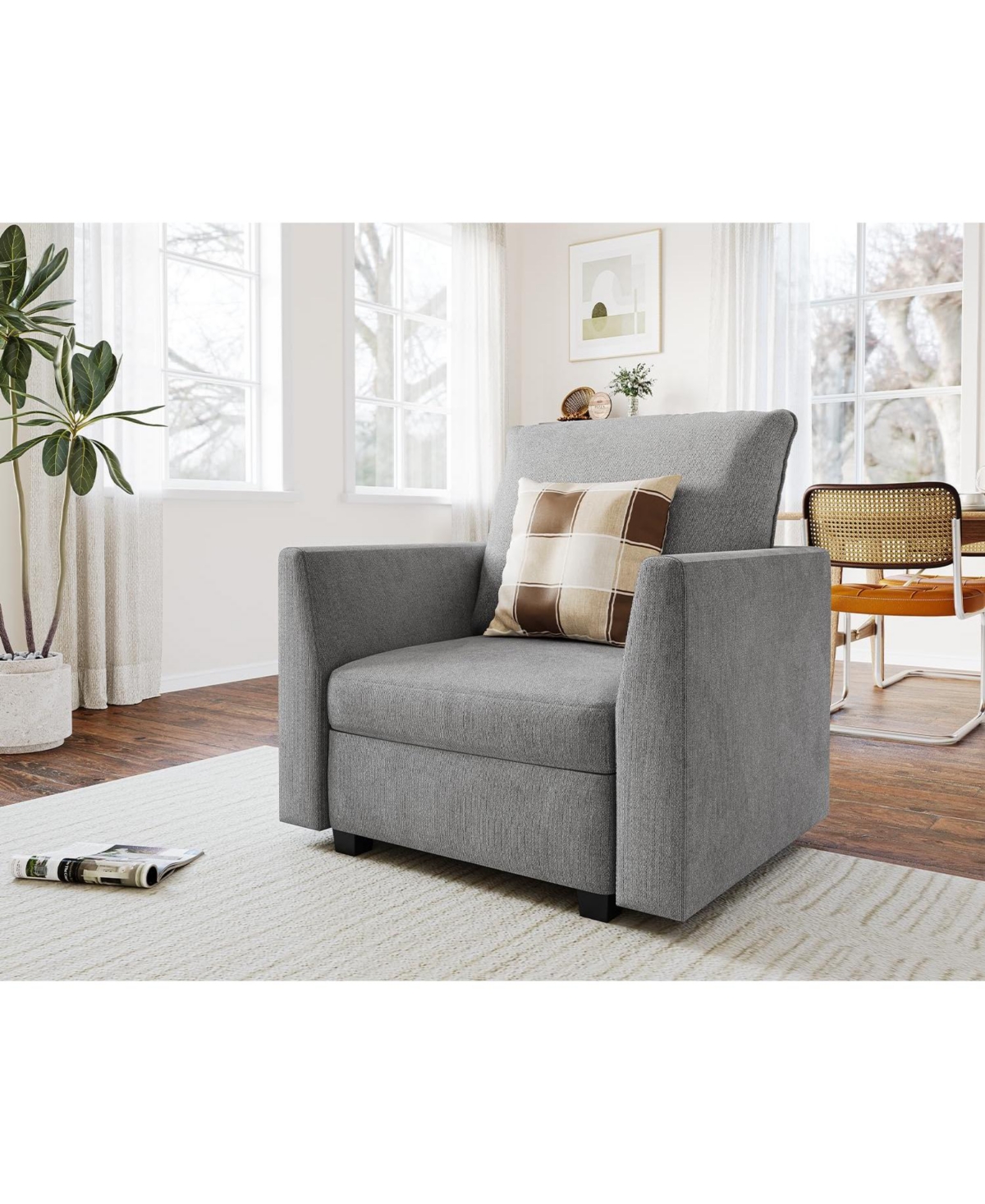 Click here for gaomon Modular Sectional Accent Chair with Storage... prices