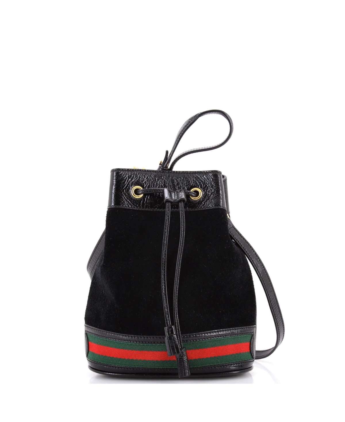 Click here for Pre-Owned Gucci Small Ophidia Bucket Bag Suede - B... prices
