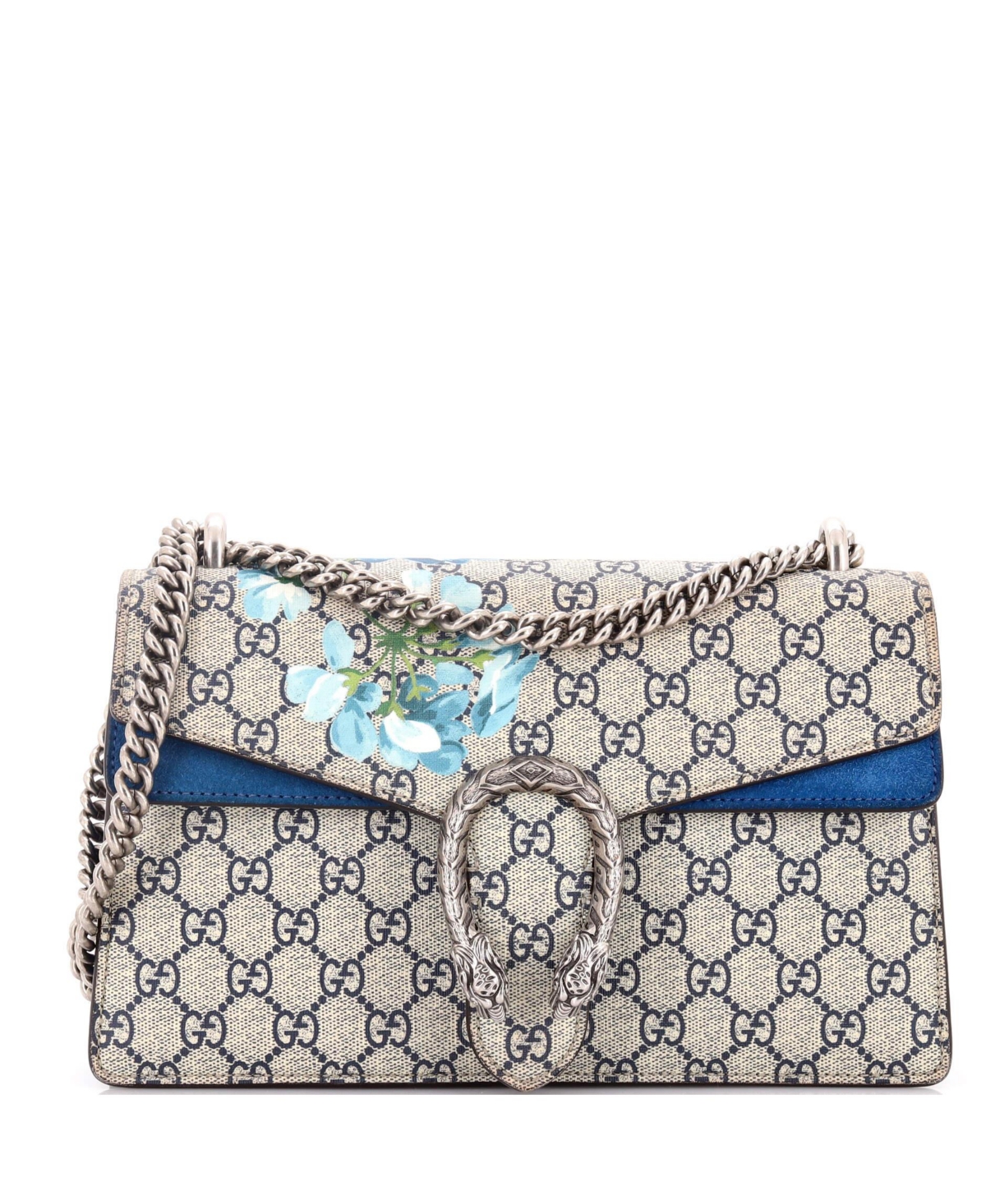 Click here for Pre-Owned Gucci Small Dionysus Bag Blooms Print Gg... prices