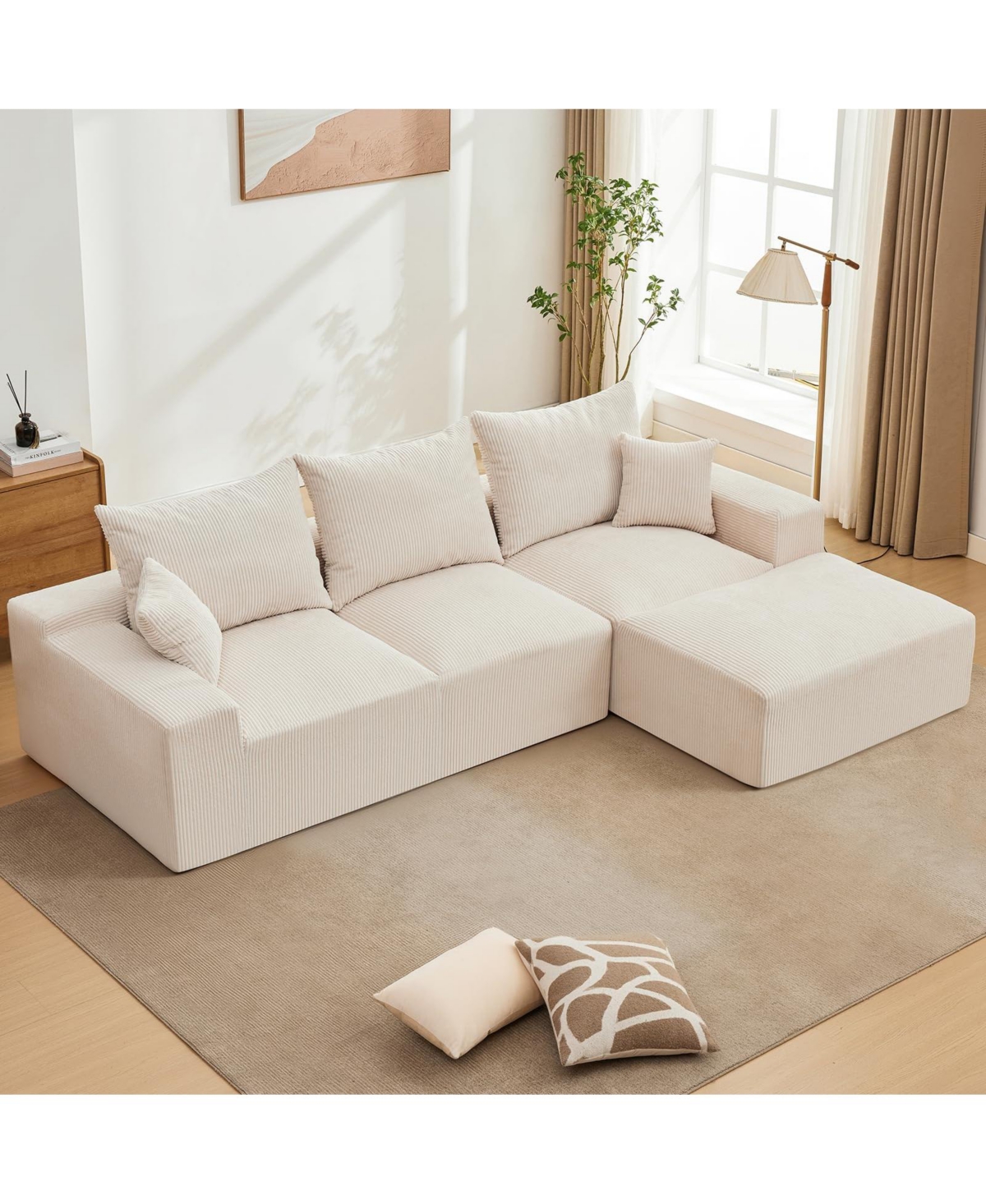 Click here for gaomon 110" Modular Sectional Sofa  L-Shaped... prices