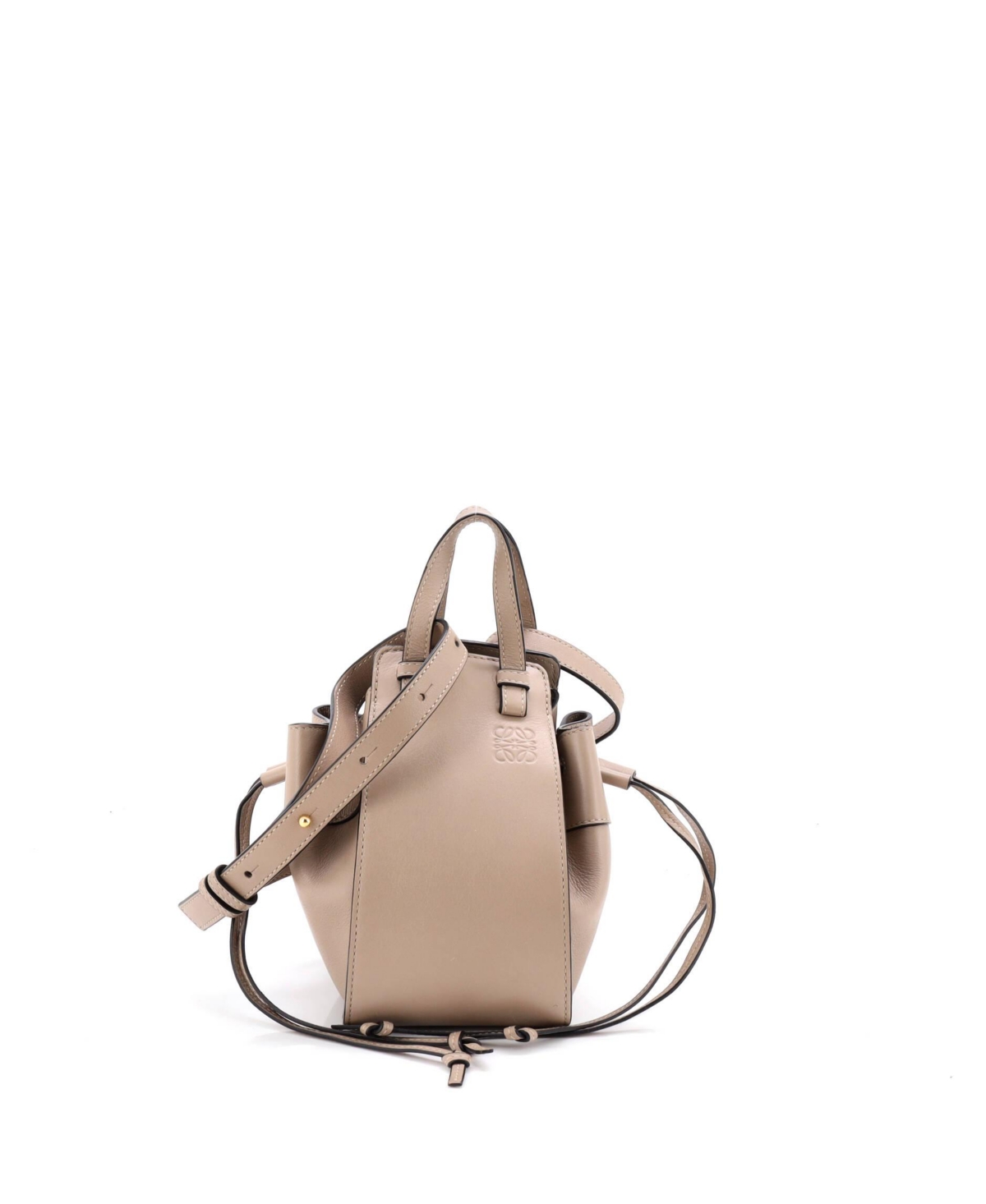 Click here for Pre-Owned Loewe Mini Hammock Bag Leather - Natural prices