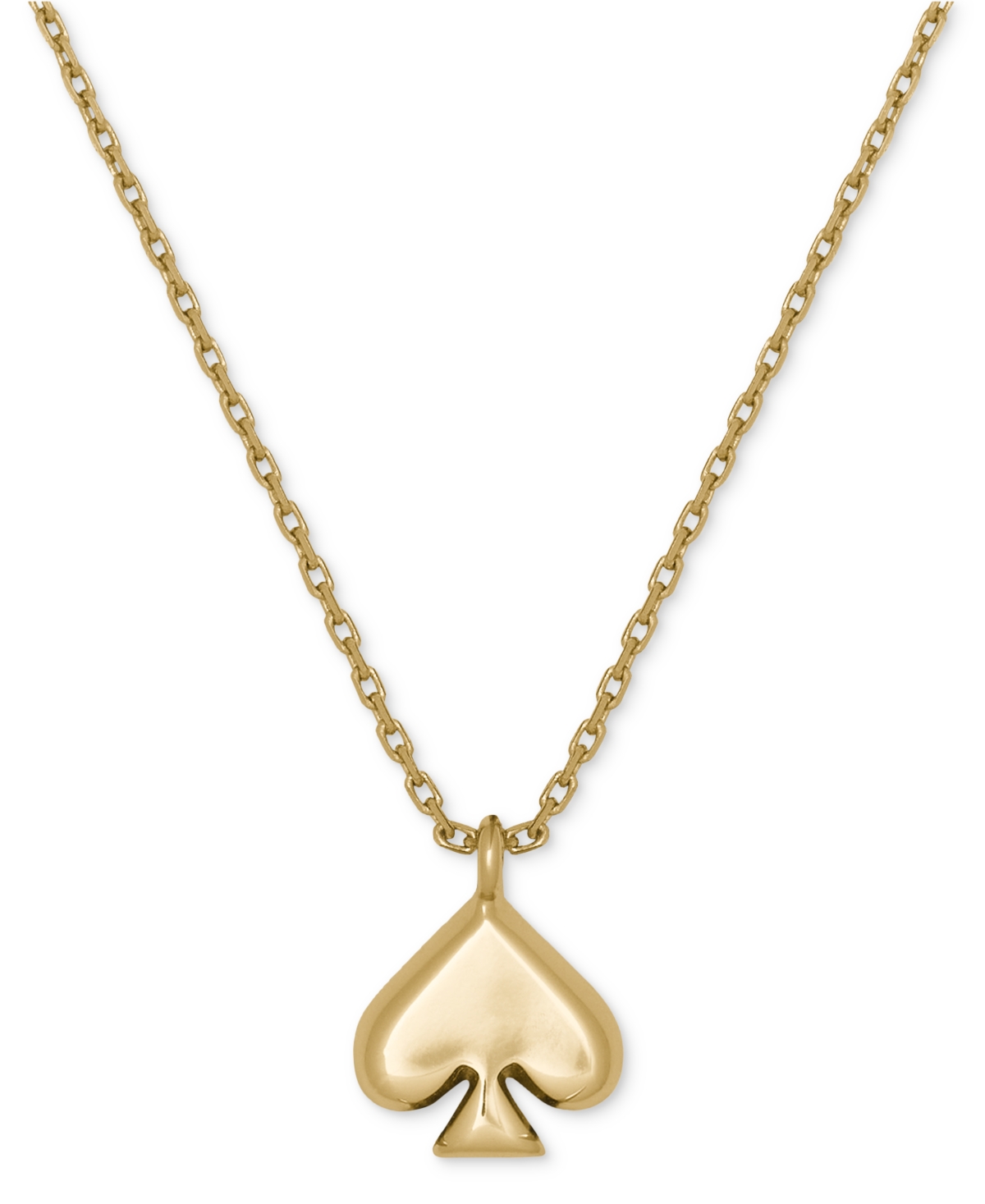 Click here for kate spade new york Gold-Tone Brass Spade Enamel M... prices