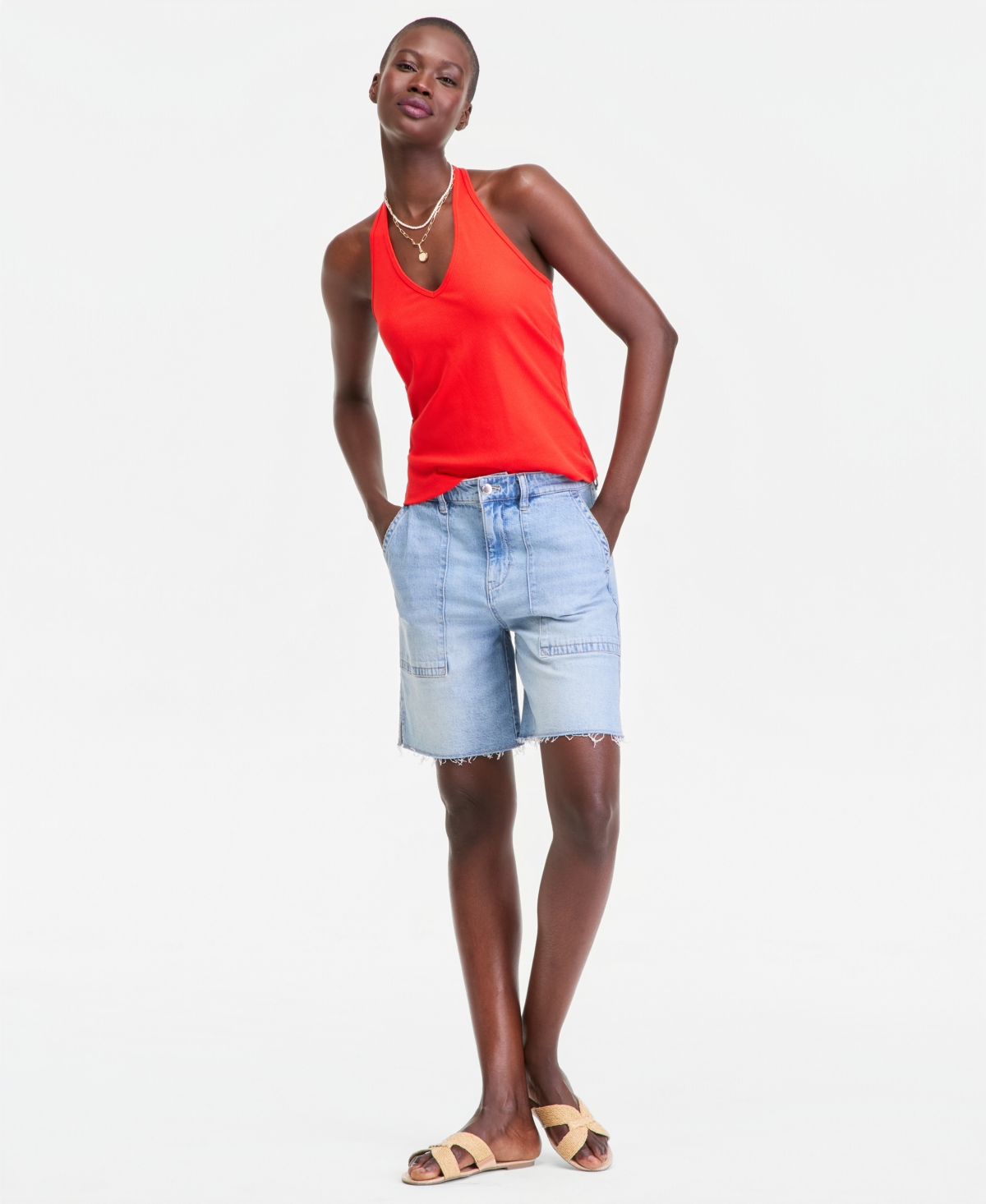 Click here for On 34th Womens V-Neck Halter Top  Exclusively at M... prices