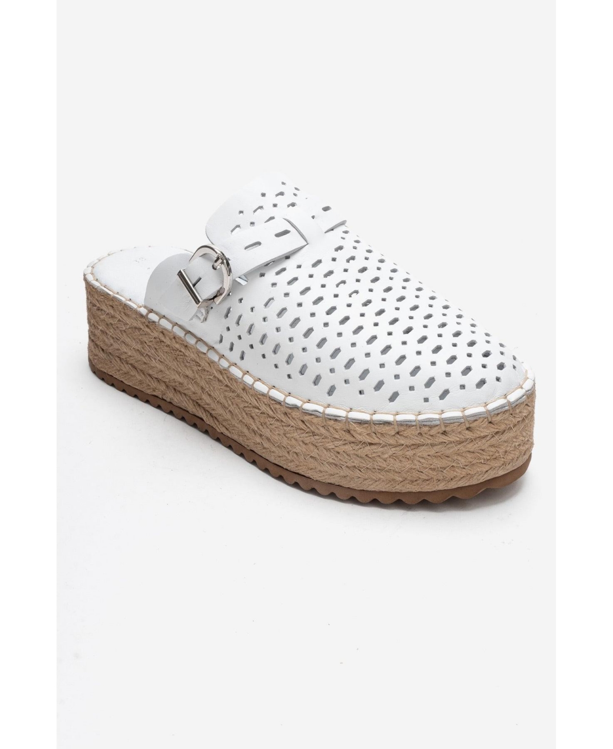 Click here for Forever & Always Shoes Womens Louis Leather Platfo... prices