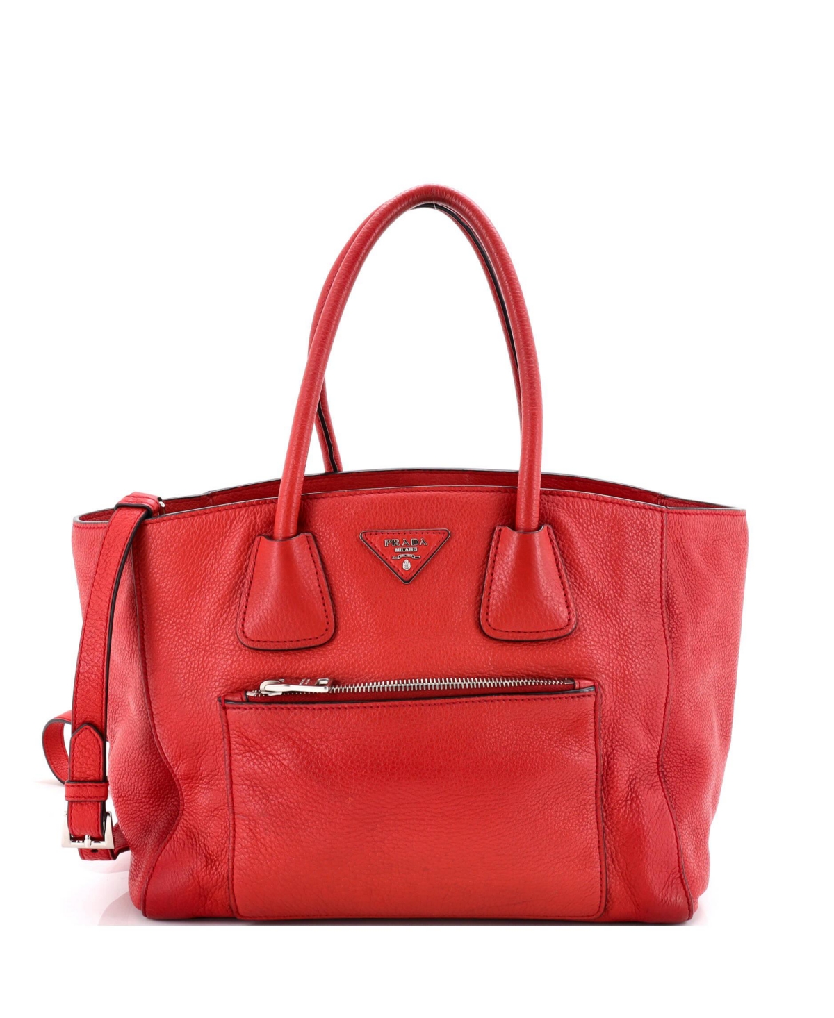 Click here for Pre-Owned Prada Front Pocket Wing Convertible Tote... prices