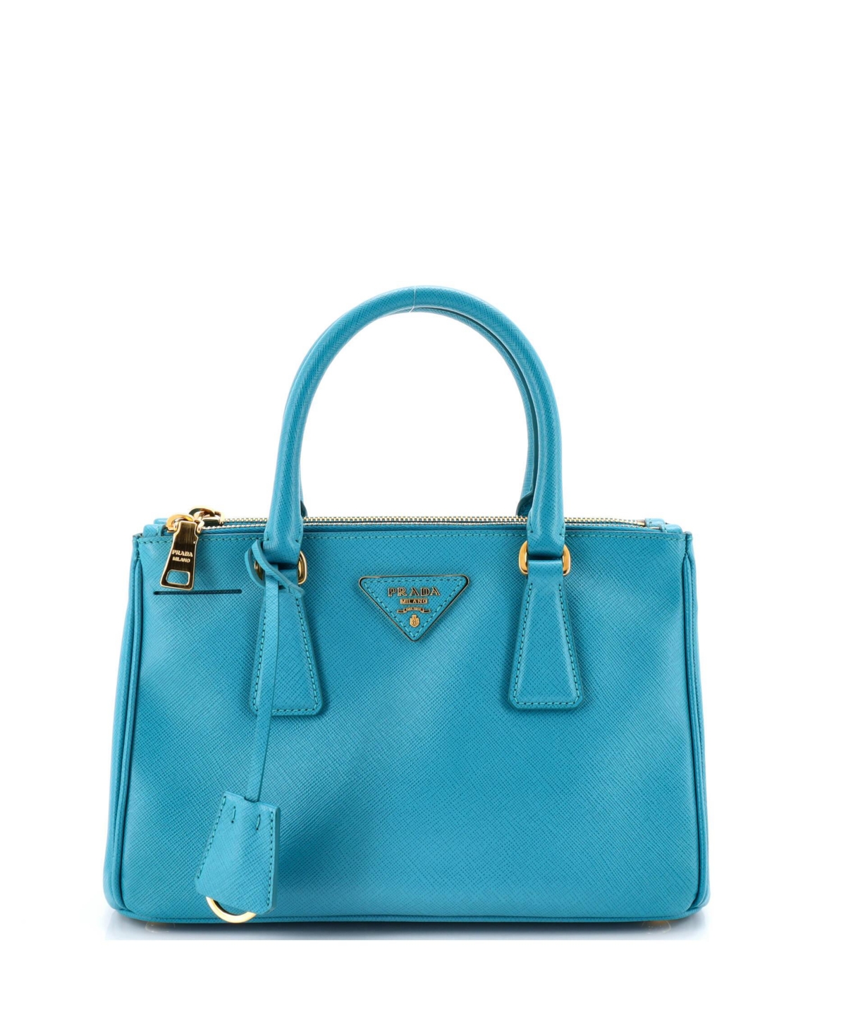 Click here for Pre-Owned Prada Small Galleria Double Zip Tote Saf... prices