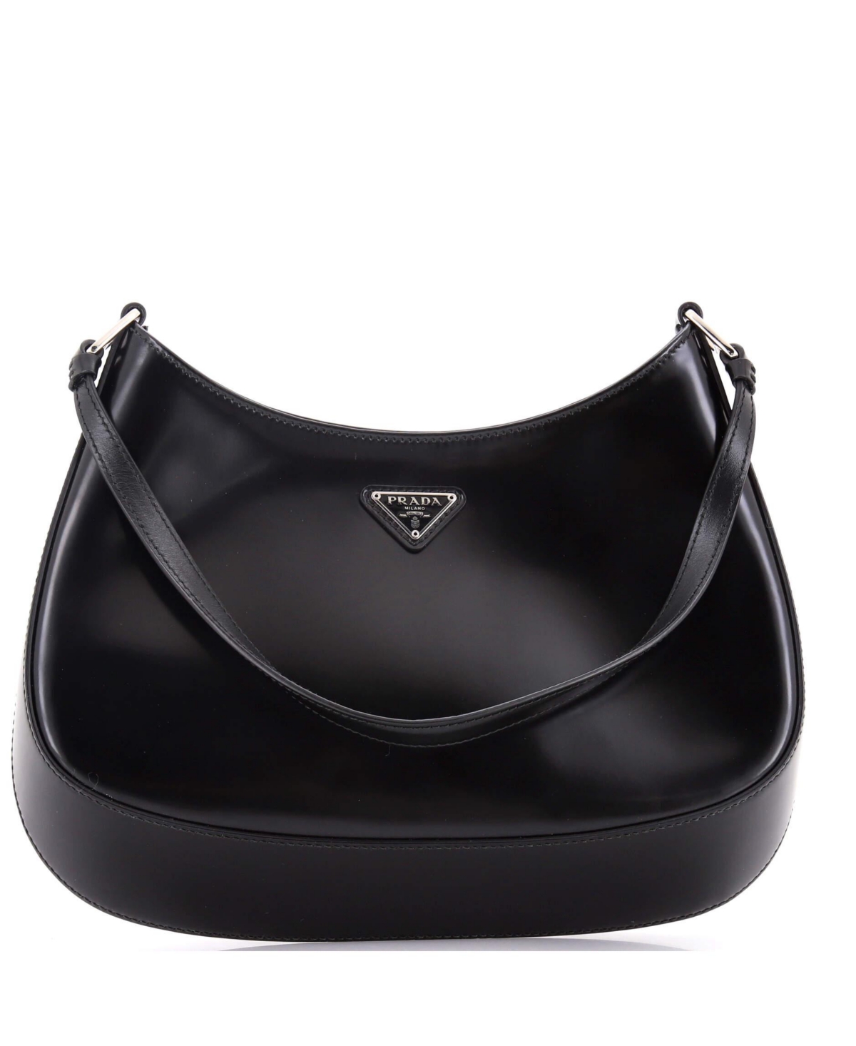 Click here for Pre-Owned Prada Medium Cleo Shoulder Bag Spazzolat... prices