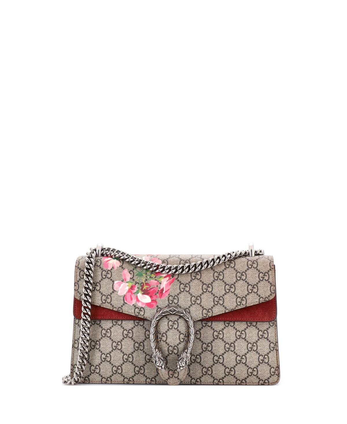 Click here for Pre-Owned Gucci Small Dionysus Bag Blooms Print Gg... prices